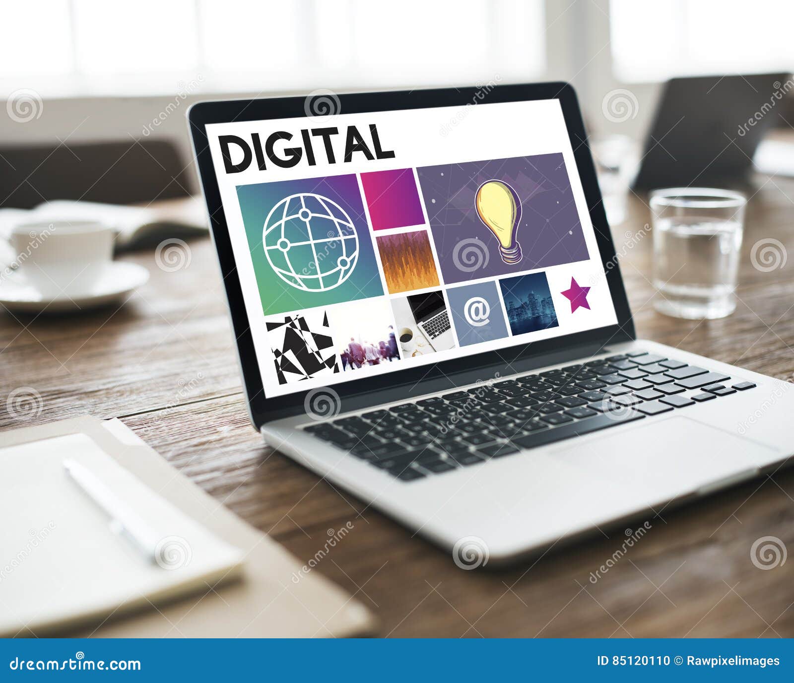 Computer Design Ideas Creative Concept Stock Photo - Image of ...