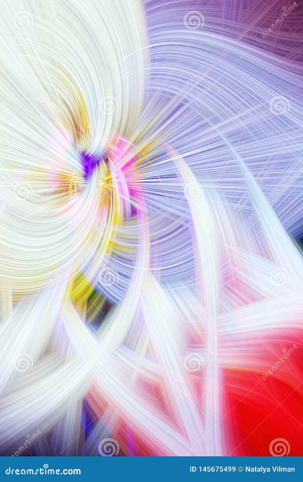 Computer Designed Colorful Abstract Background. Vertical Illustration ...