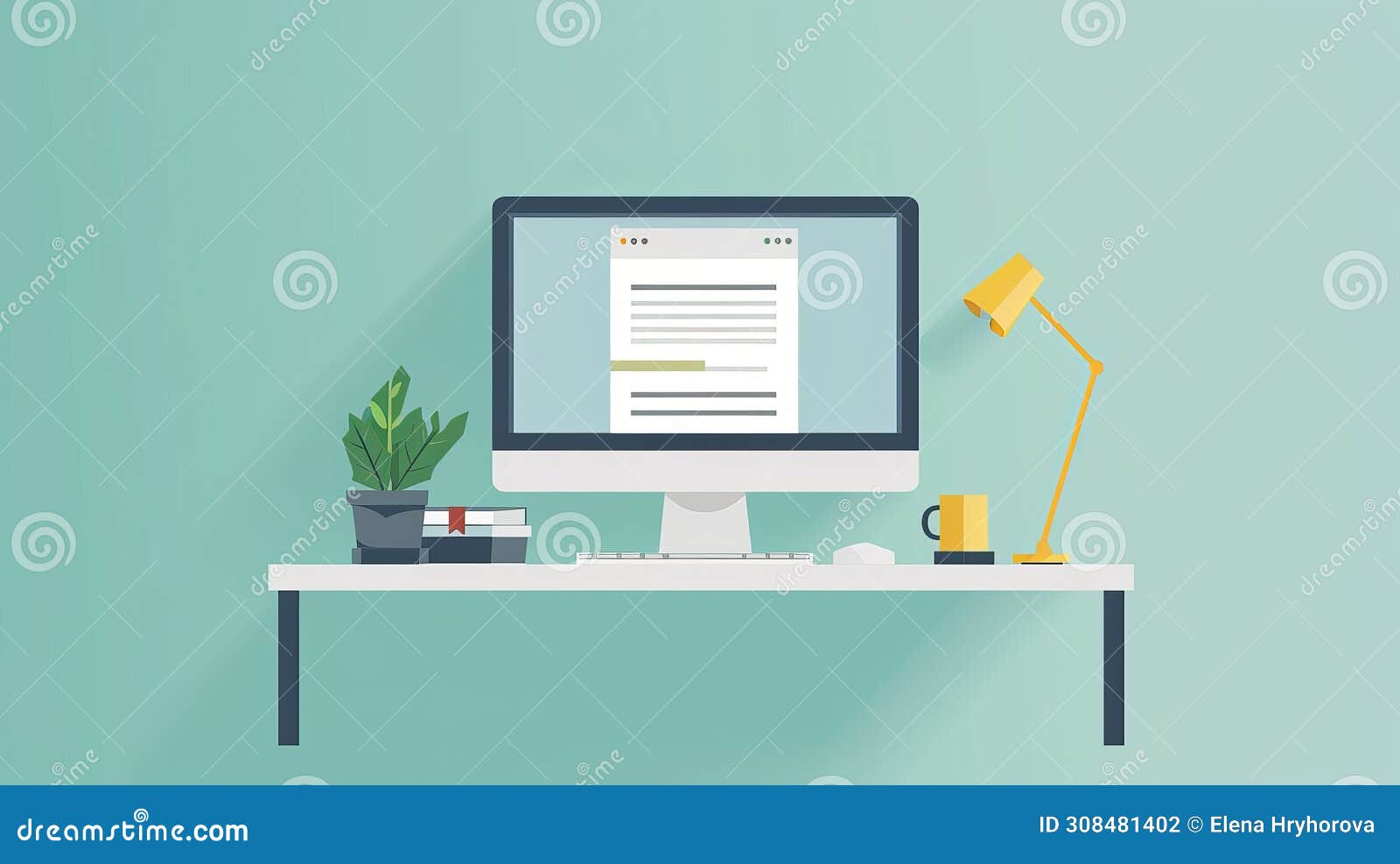 Computer on Desk, Representing the Digital Age Where Plagiarism Can Be ...