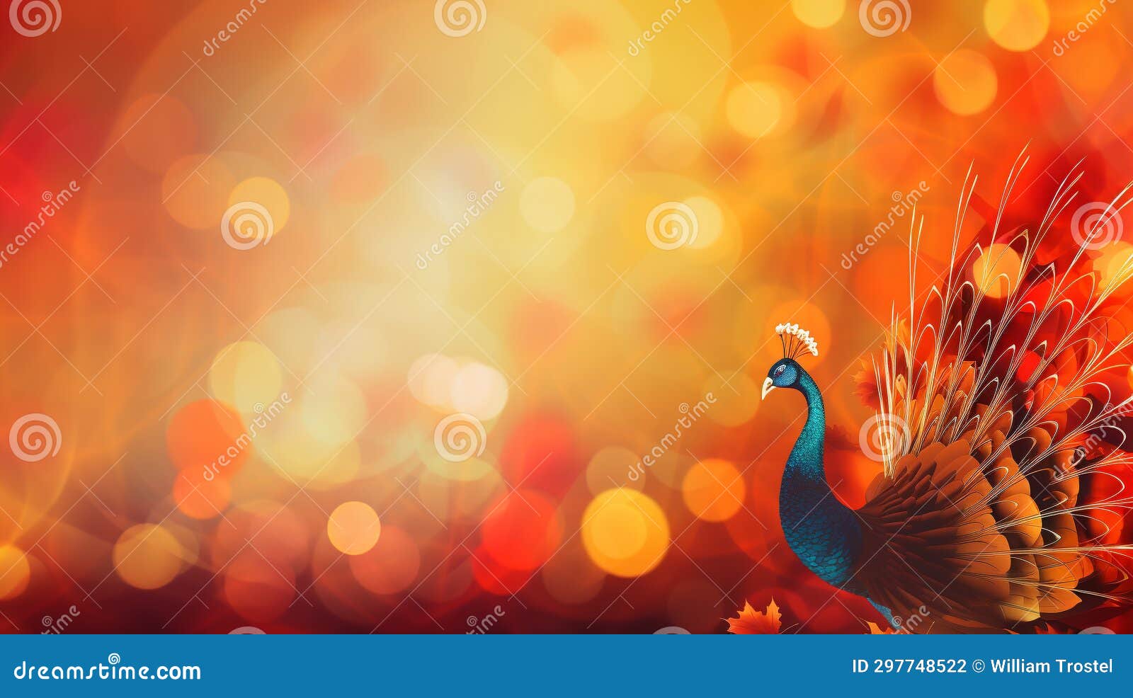 Abstract Thanksgiving Background. Generative Ai Stock Illustration ...