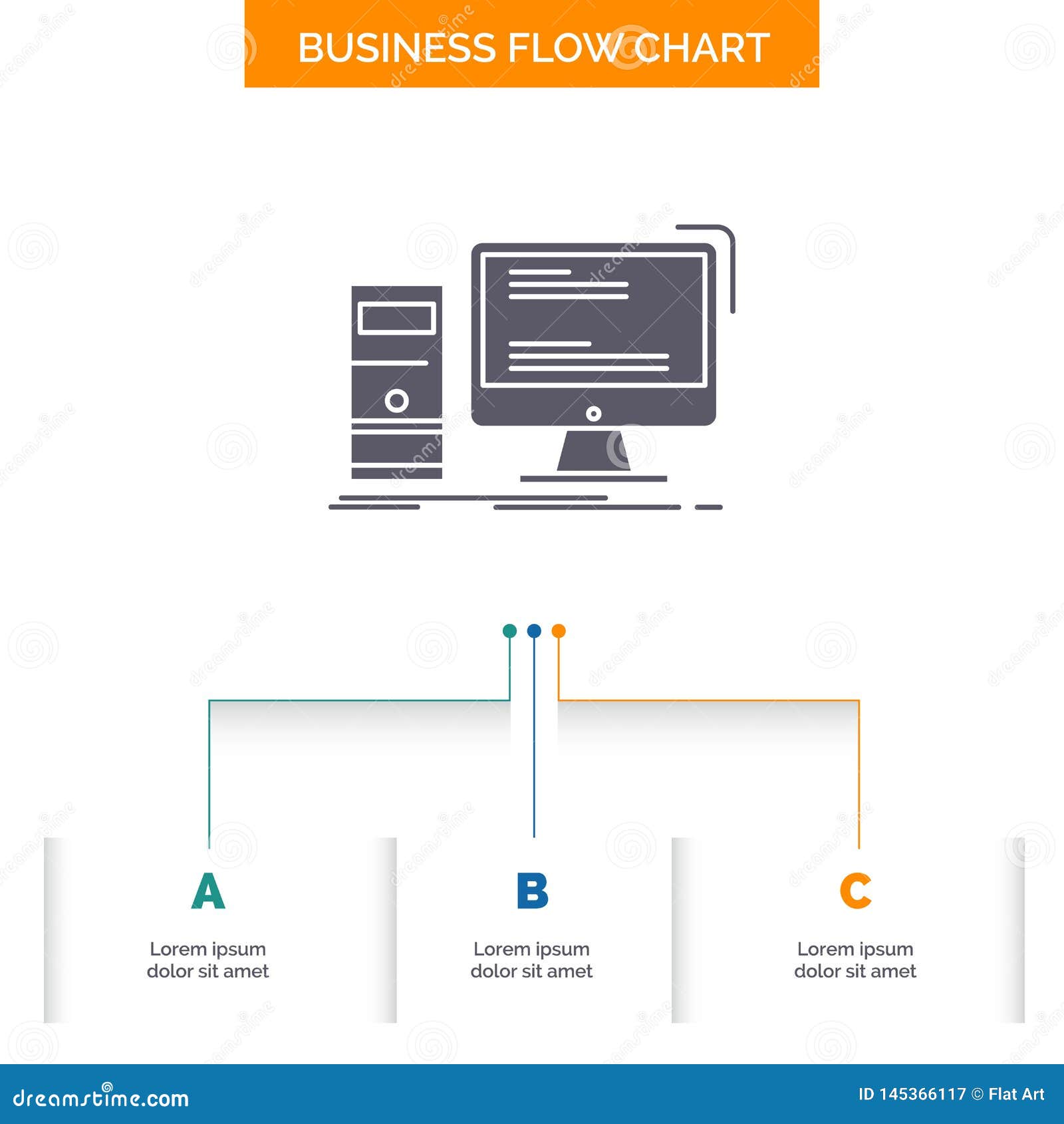 Computer, Desktop, Gaming, Pc, Personal Business Flow Chart Design with ...