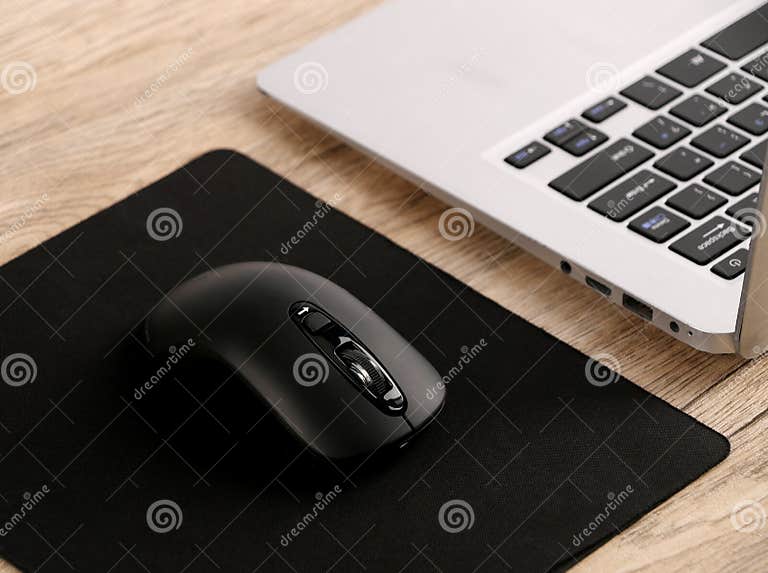 Ergonomic Mouse and Normal Computer Mouse. Black Vertical Optical ...