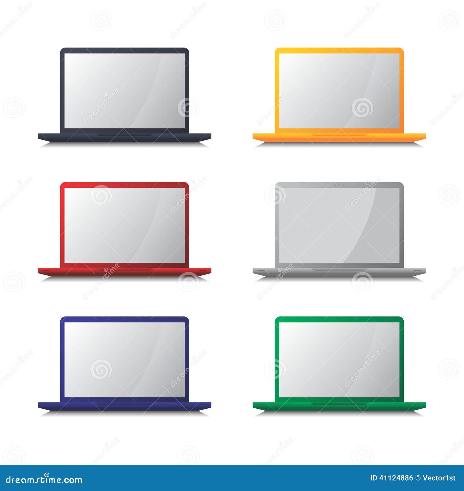 Computer device stock vector. Illustration of drawing - 41124886