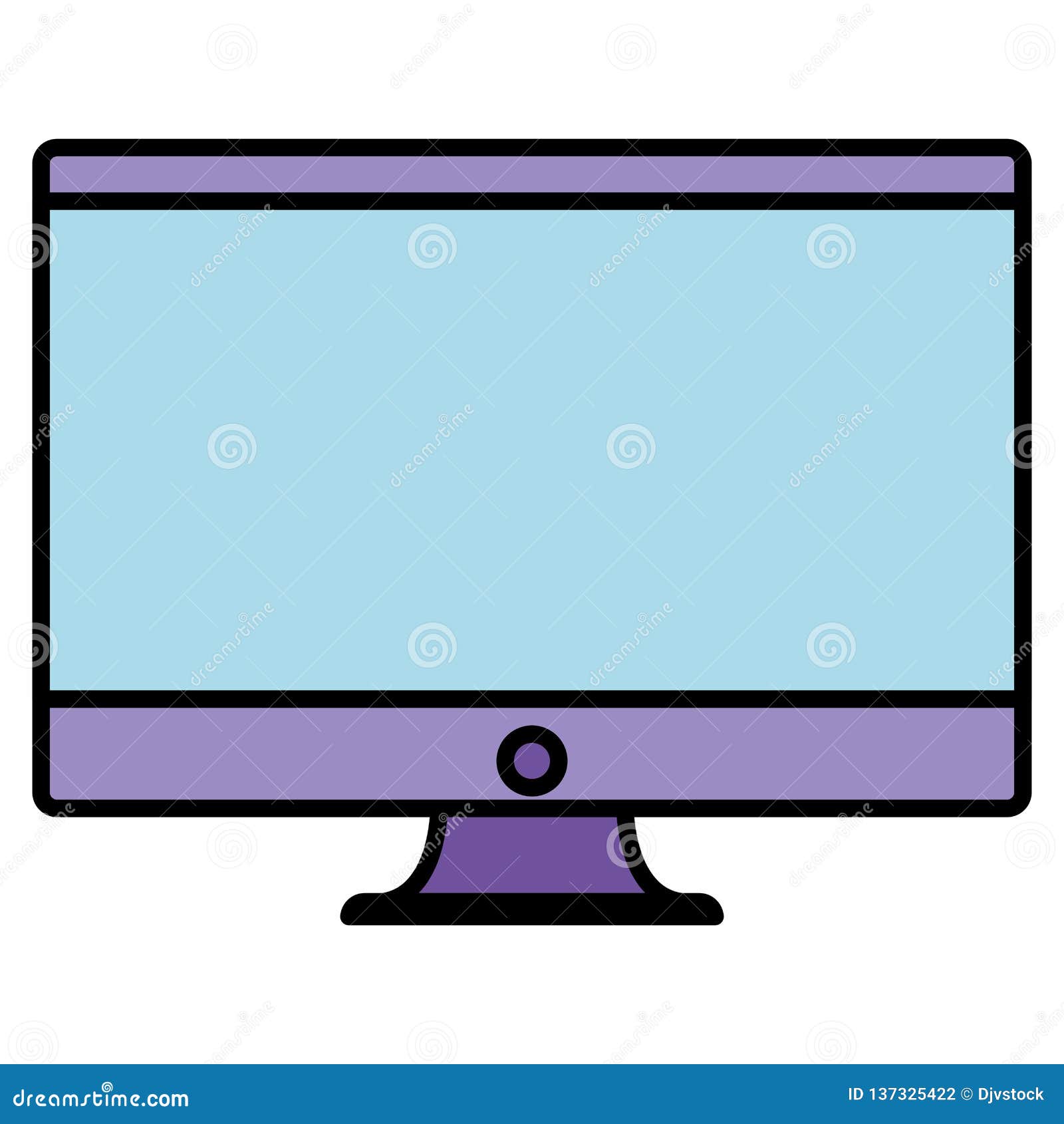 Computer device icon stock vector. Illustration of portable - 137325422