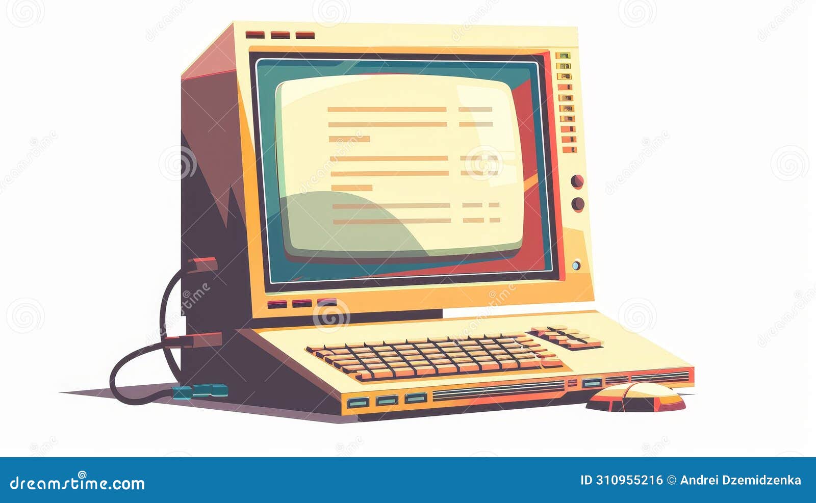 Computer Dialog Window with Compliment. User-friendly Interface ...