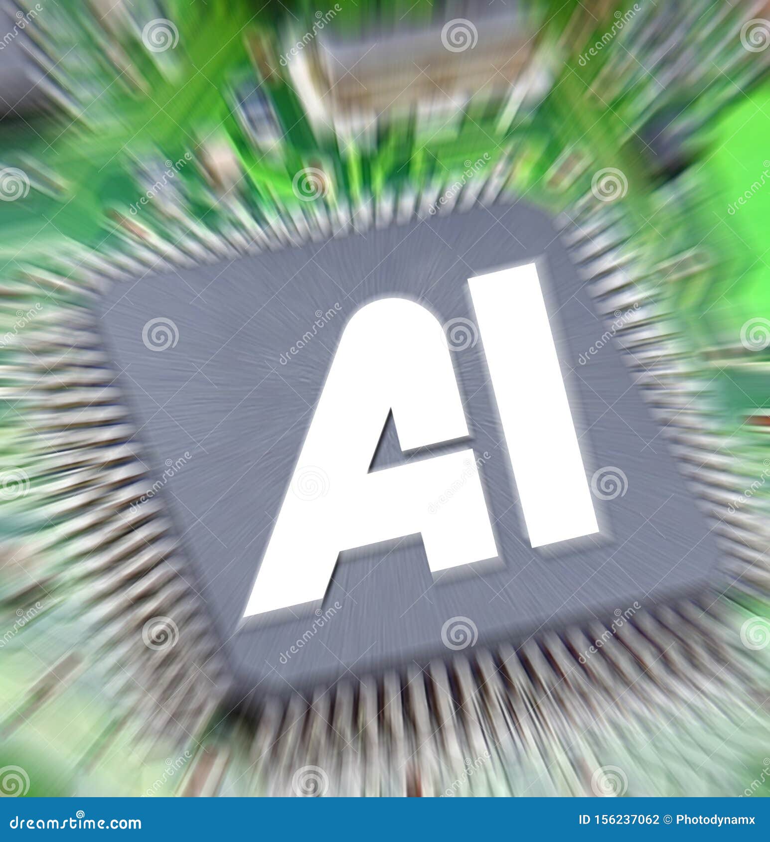 Computer Digital Ai Artificial Intelligence Printed Circuit Board Pcb ...