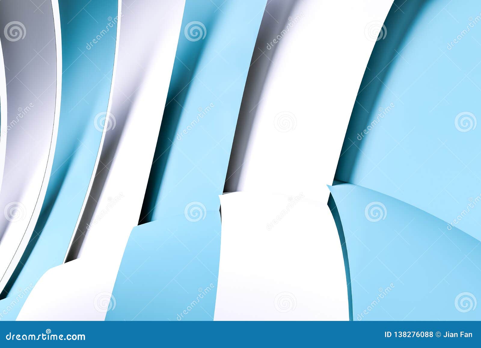 3d Rendering, Blue Surface and Graphic Design Background Stock ...