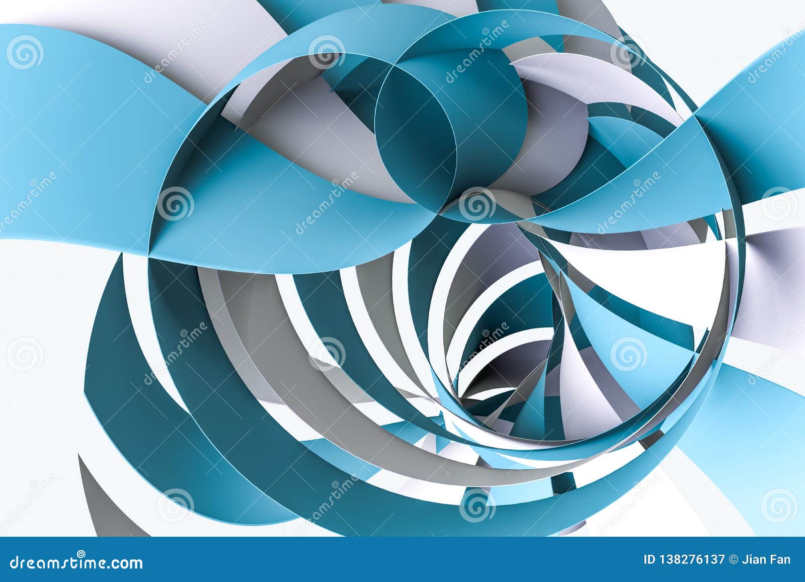 3d Rendering, Blue Surface and Graphic Design Background Stock ...