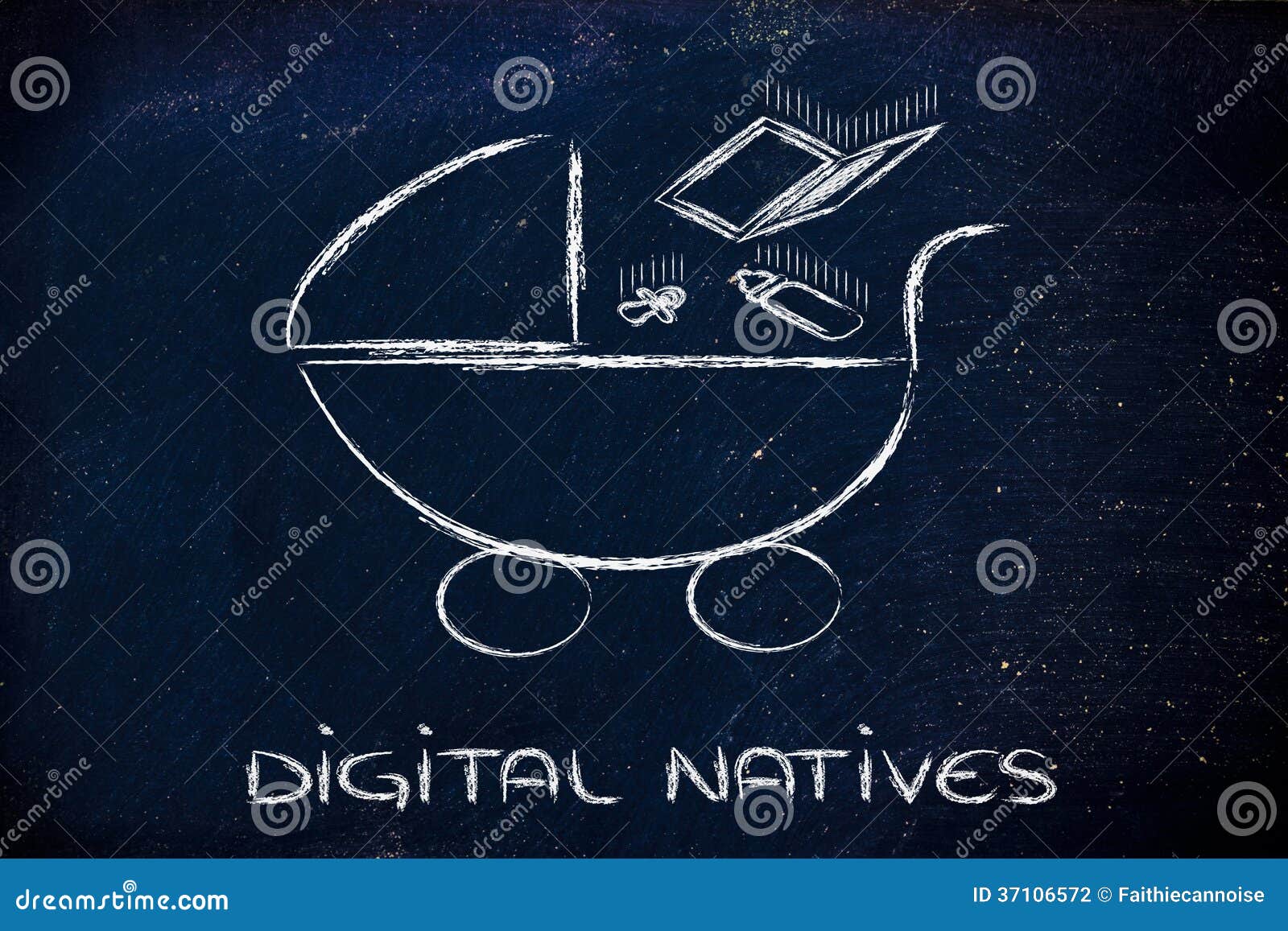 Computer, it and Digital Generation Stock Photo - Image of innovation ...