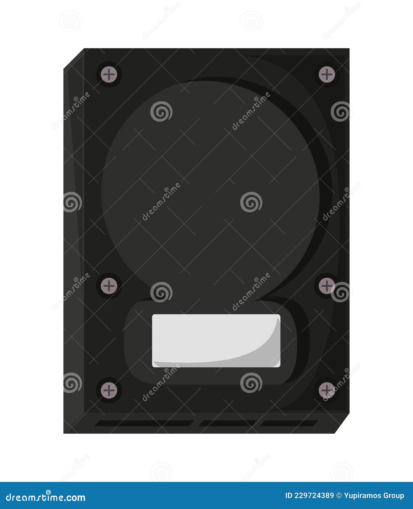 Computer disk storage stock vector. Illustration of electronic - 229724389