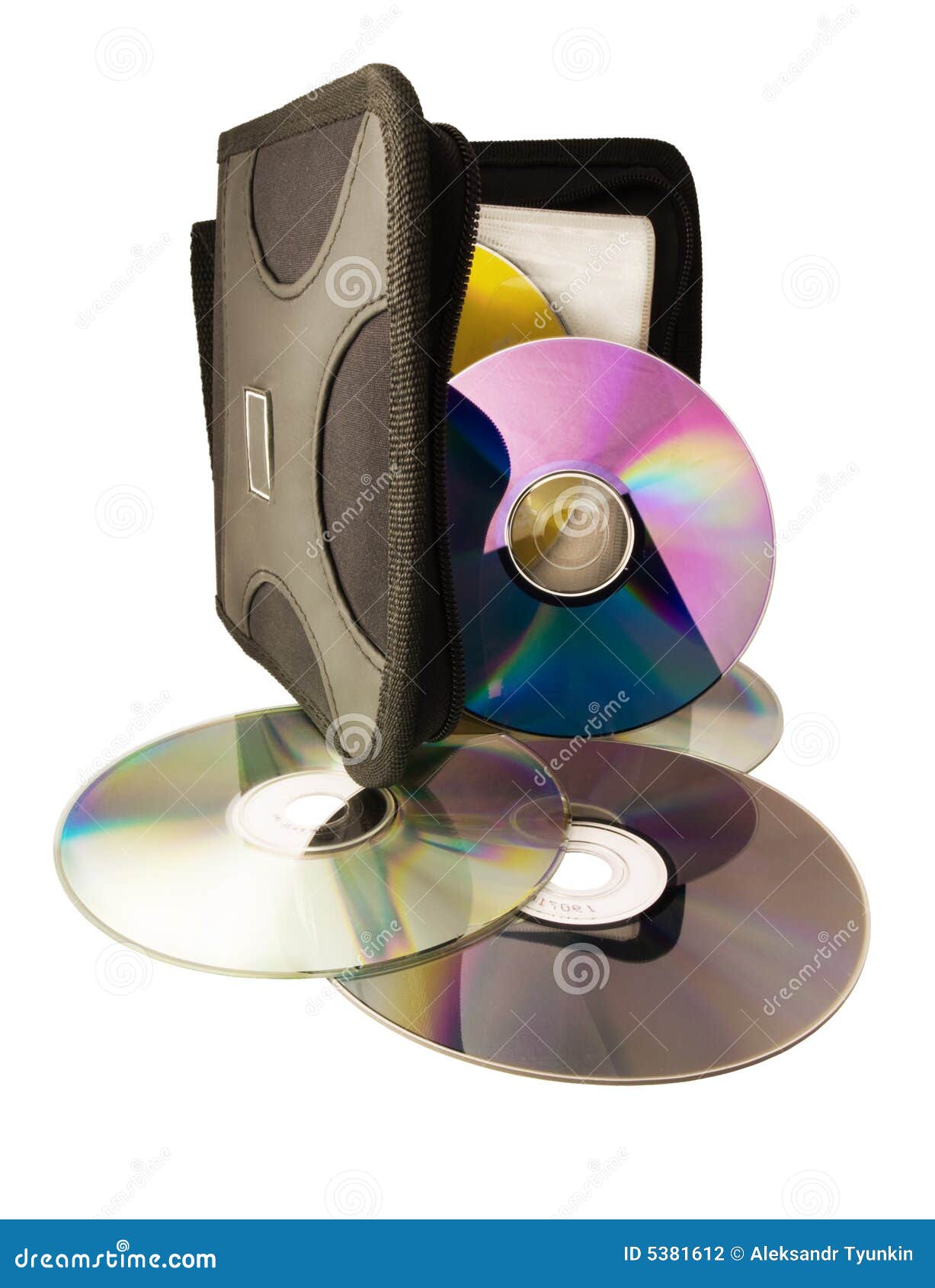 Computer Disks Digital White Background Dvd Cd Stock Photo - Image of ...