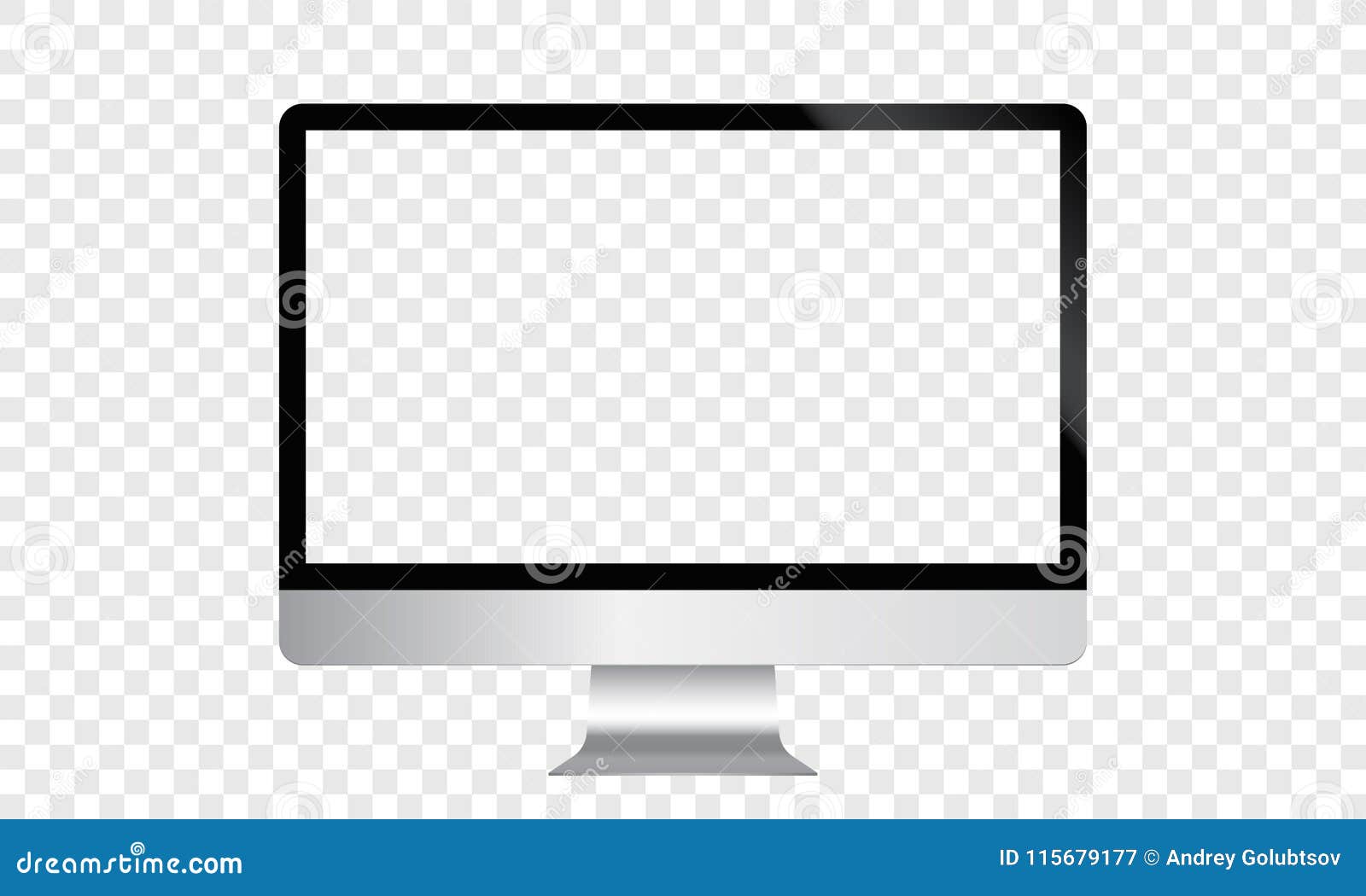 Computer Display Blank Screen Vector Frame Stock Vector - Illustration ... Computer Display Blank Screen Vector Frame Stock Vector - Illustration ...