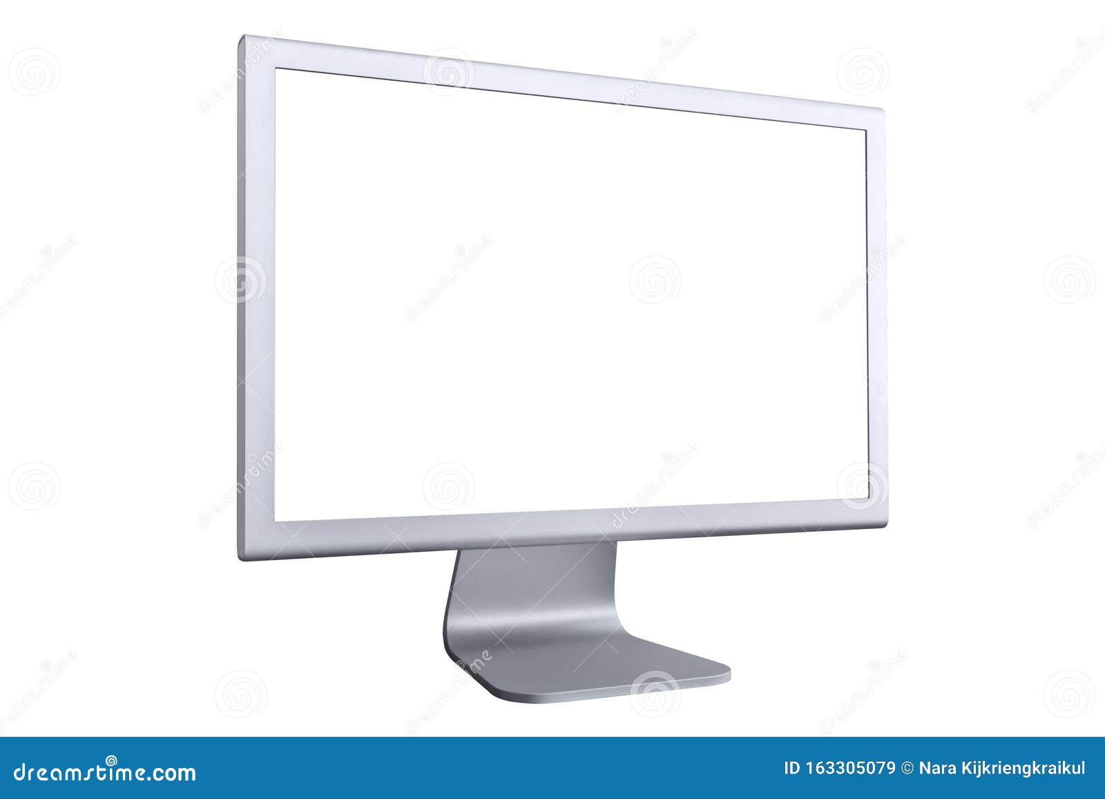 Blank Mac Computer Screen