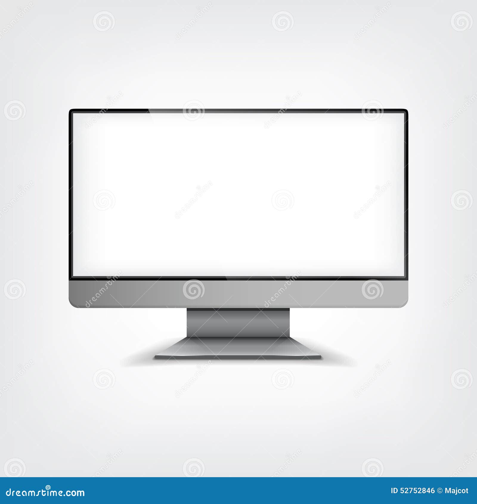 Computer Display, Graphic Concept Stock Vector - Illustration of ...