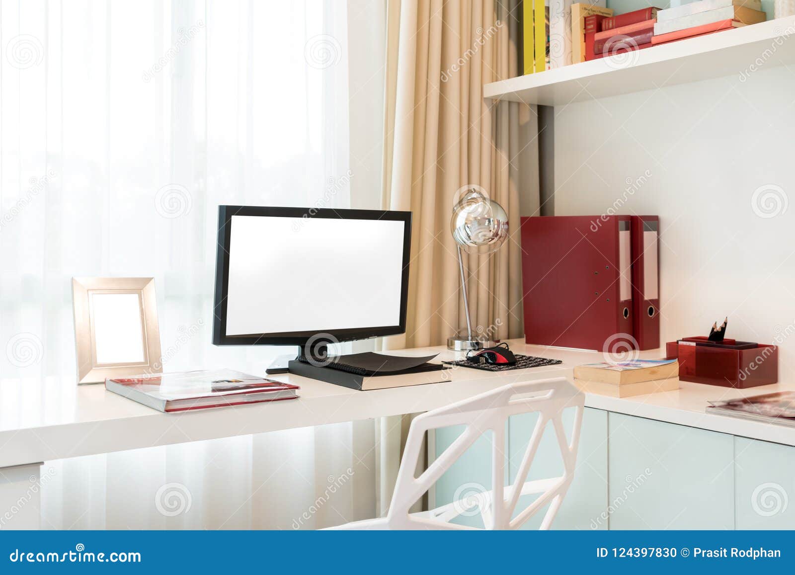 Home Desktop. Work At Home. Remote Work Royalty-Free Stock Photography ...