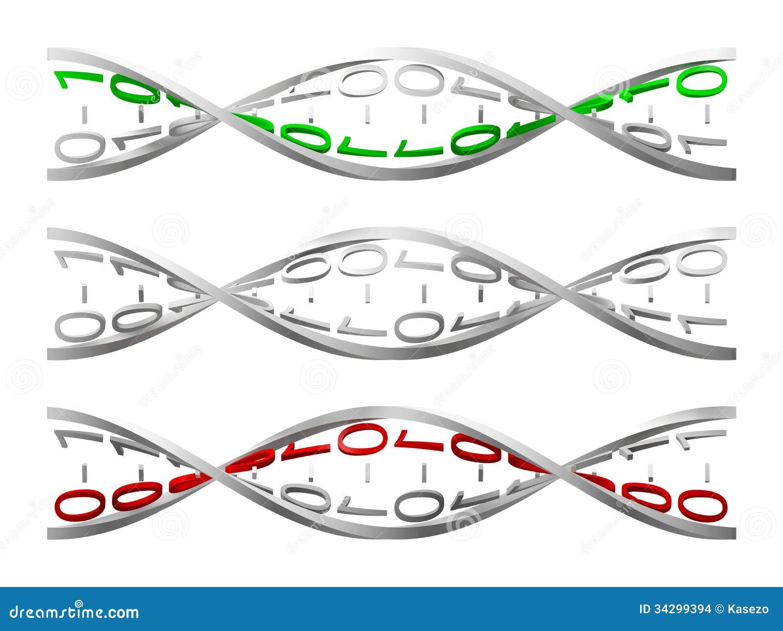 Computer dnA stock illustration. Illustration of scanner - 34299394