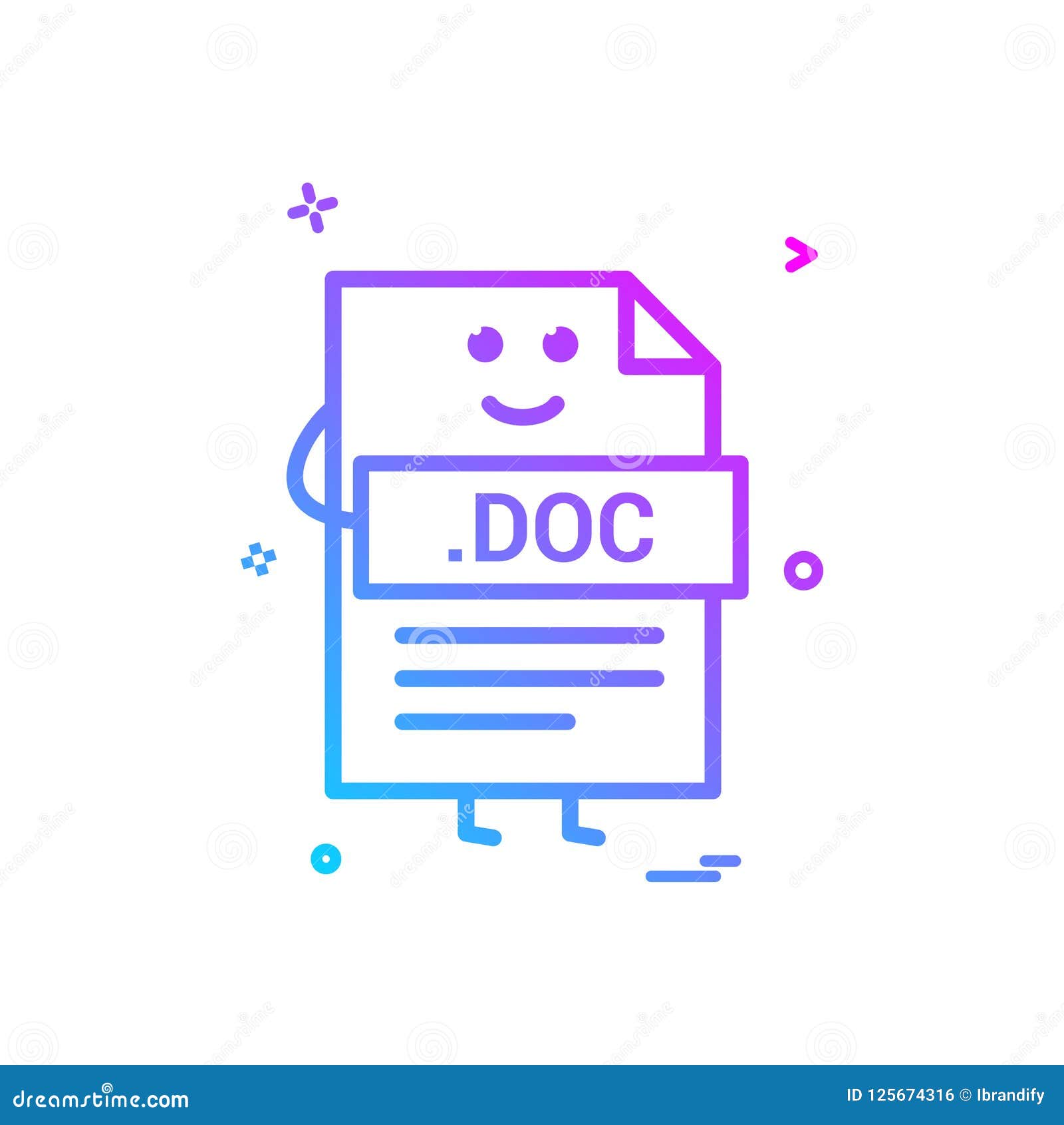 Computer Doc Document File Format Type Icon Vector Design Stock Vector ... Computer Doc Document File Format Type Icon Vector Design Stock Vector ...
