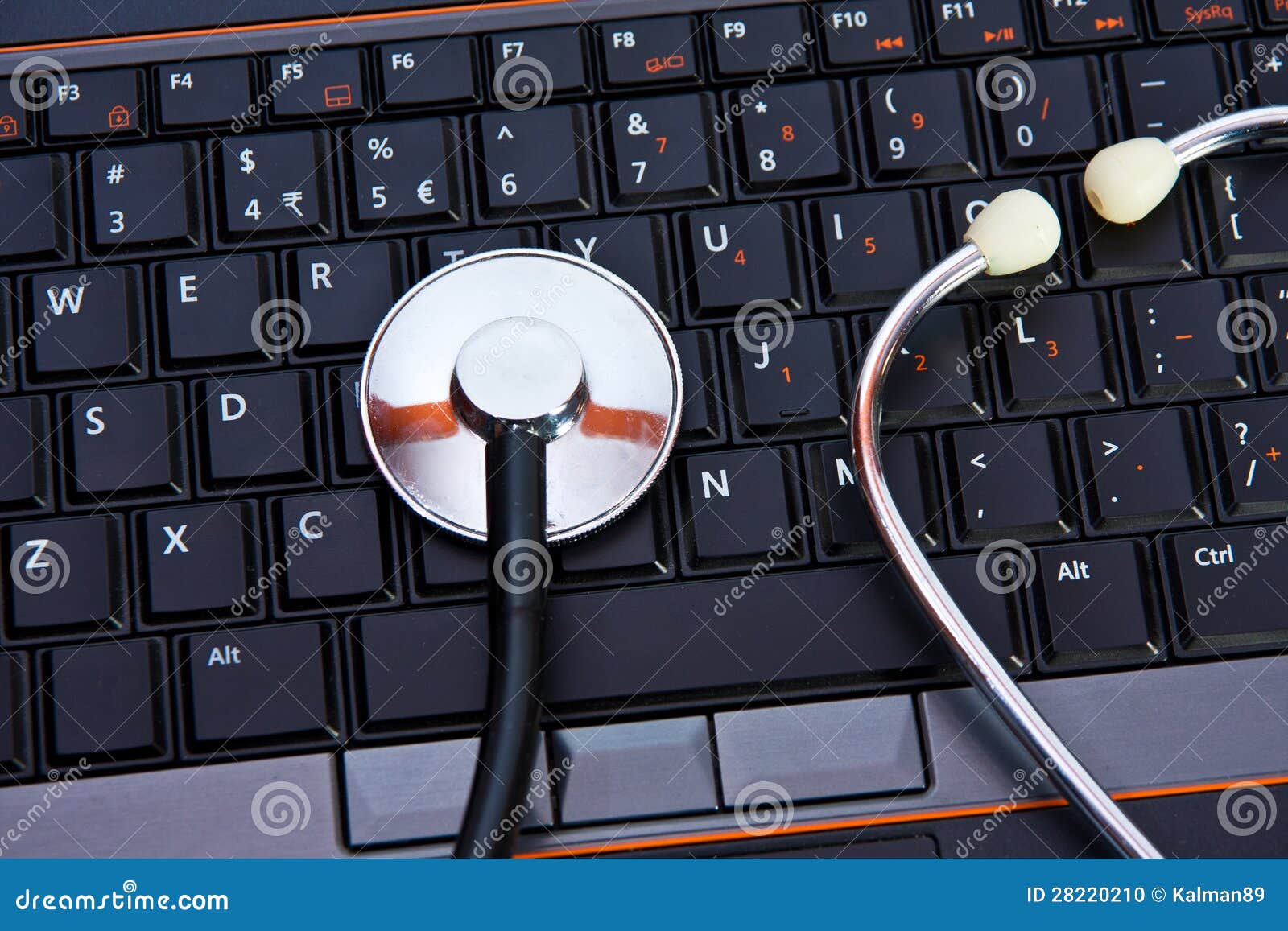 Computer Doctor stock photo. Image of notebook, scan - 28220210