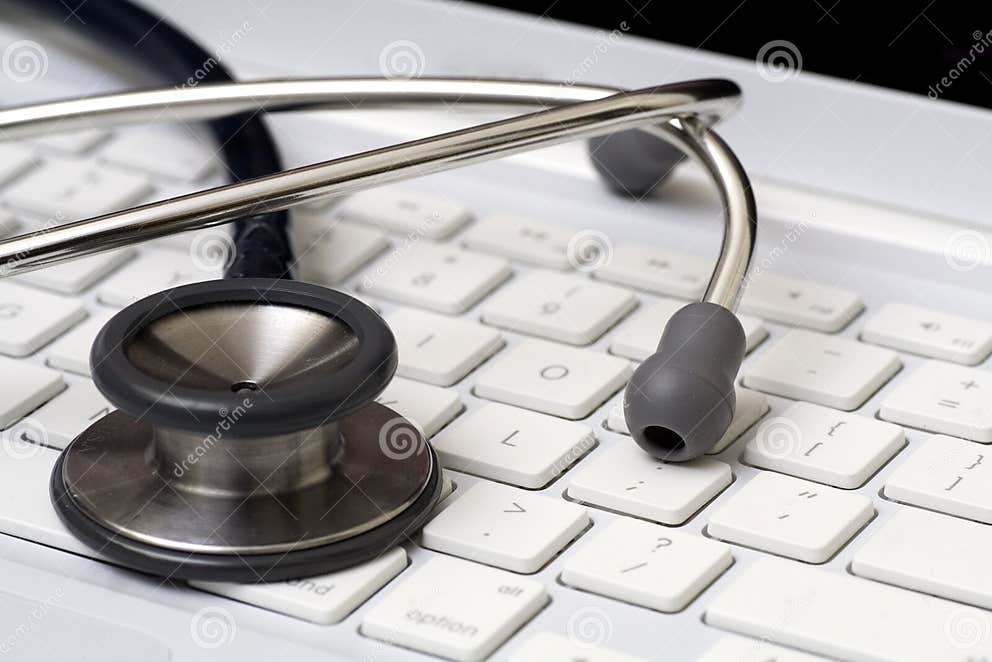 Computer doctor stock image. Image of doctor, medical - 6947945