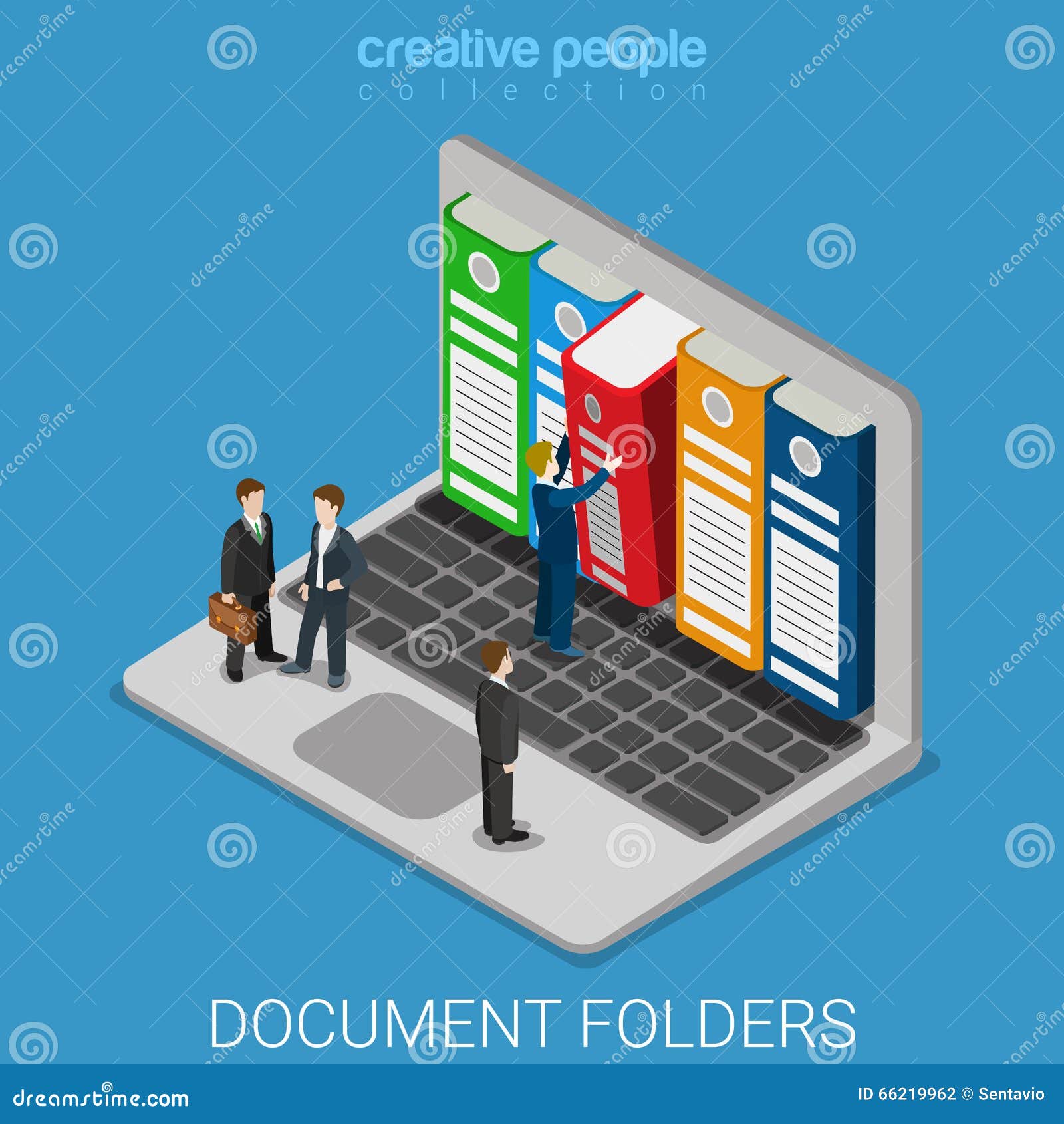Computer Document Archive Folders Screen Flat Isometric Vector Stock ... Computer Document Archive Folders Screen Flat Isometric Vector Stock ...