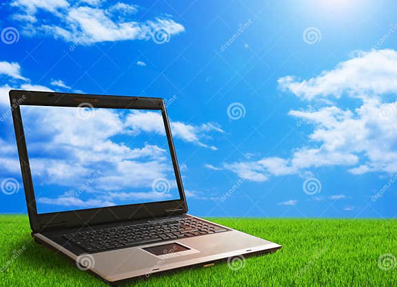 Computer ecology stock image. Image of gases, environment - 13877527