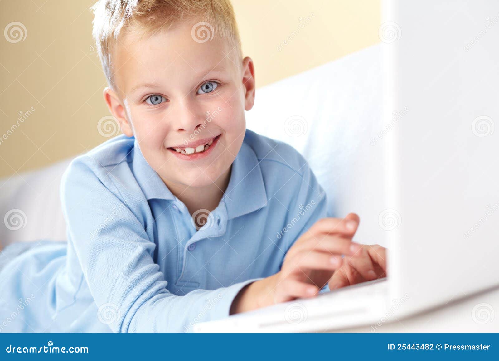 Computer education stock photo. Image of childish, positive - 25443482