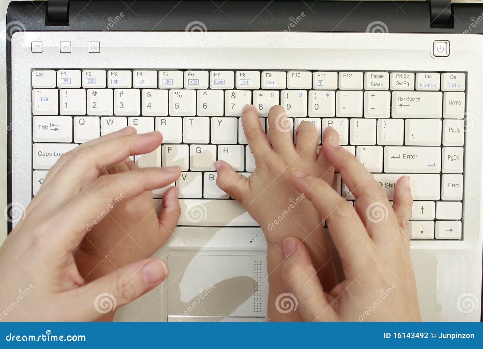 Computer Education for Kids Stock Photo - Image of keyboard, parent ...
