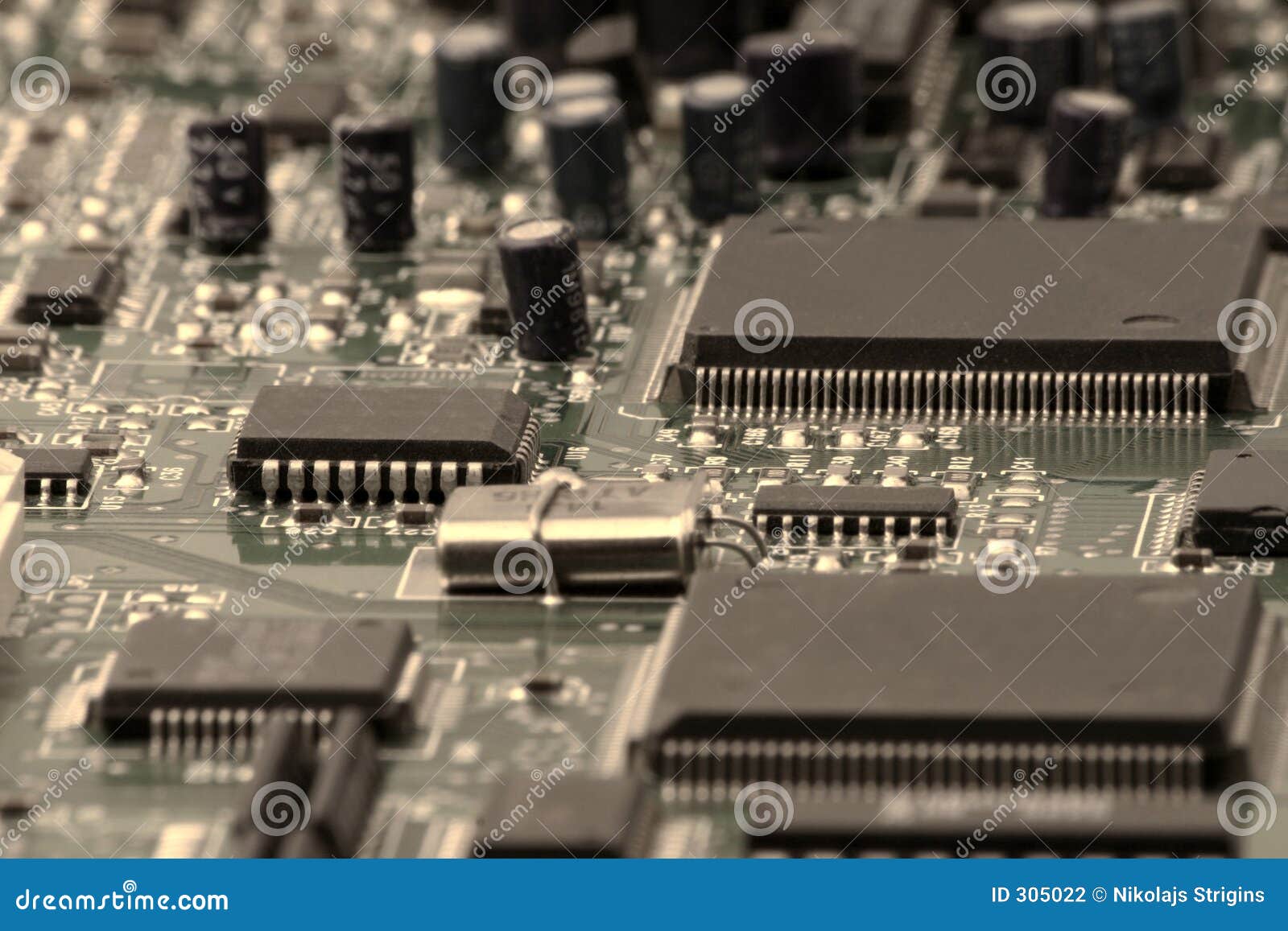 Computer electronic stock photo. Image of element, diode - 305022