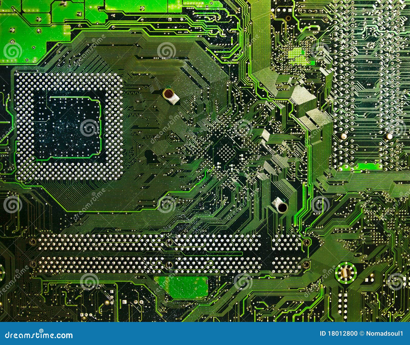 Computer Electronic Circuit Stock Photo - Image of connectivity, analog ...