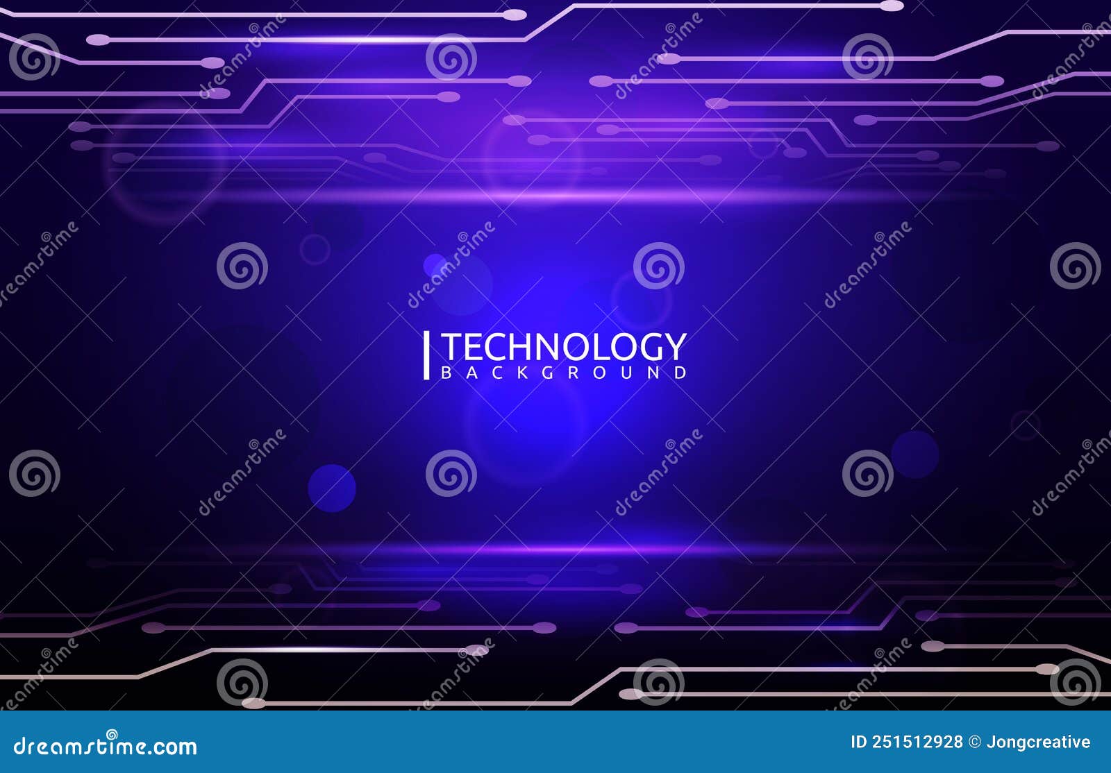 Computer Electronic Circuit Abstract Modern Technology Background Stock ...