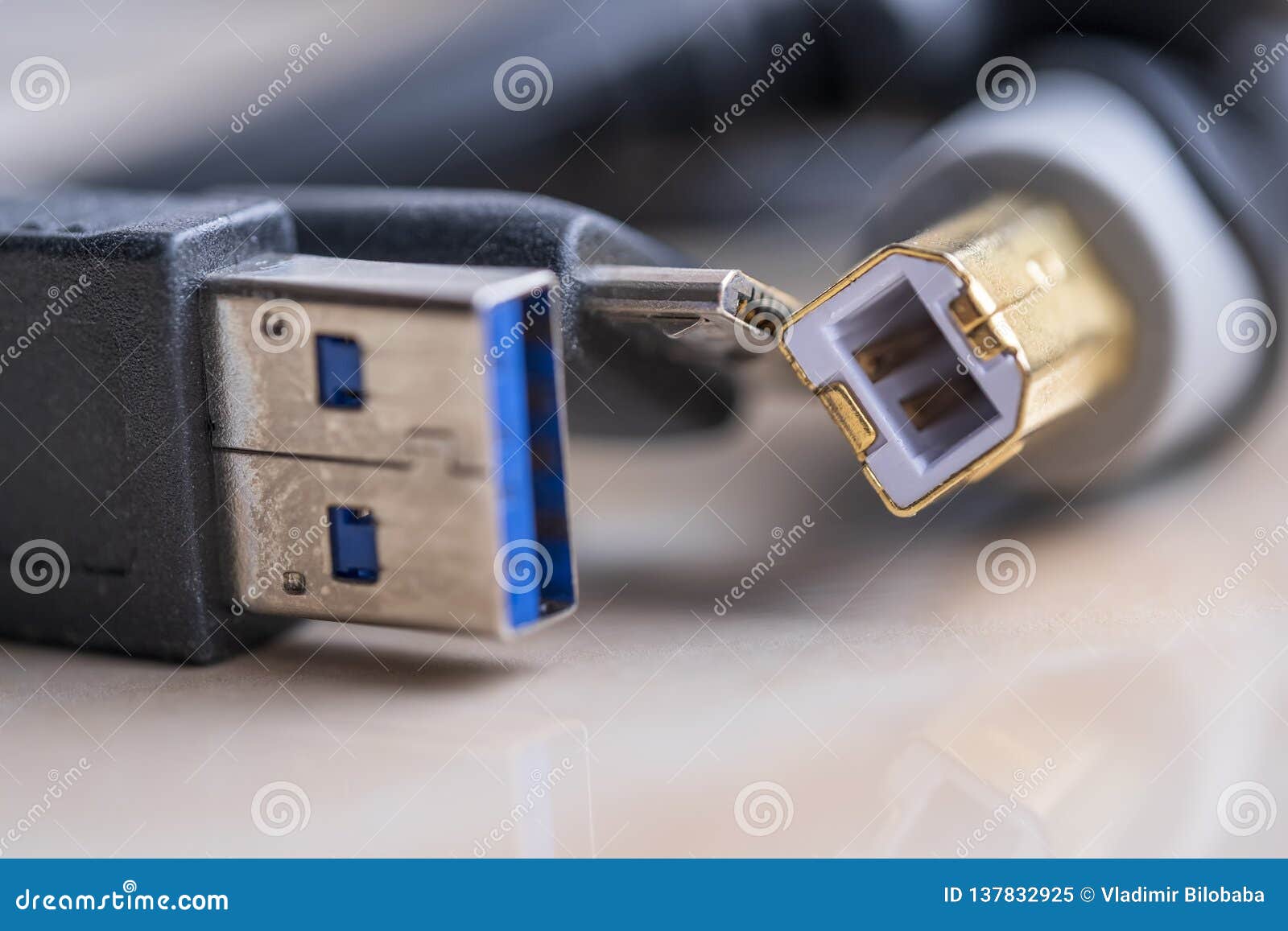 Computer Electronic Digital Plugs Stock Image - Image of zoom ...