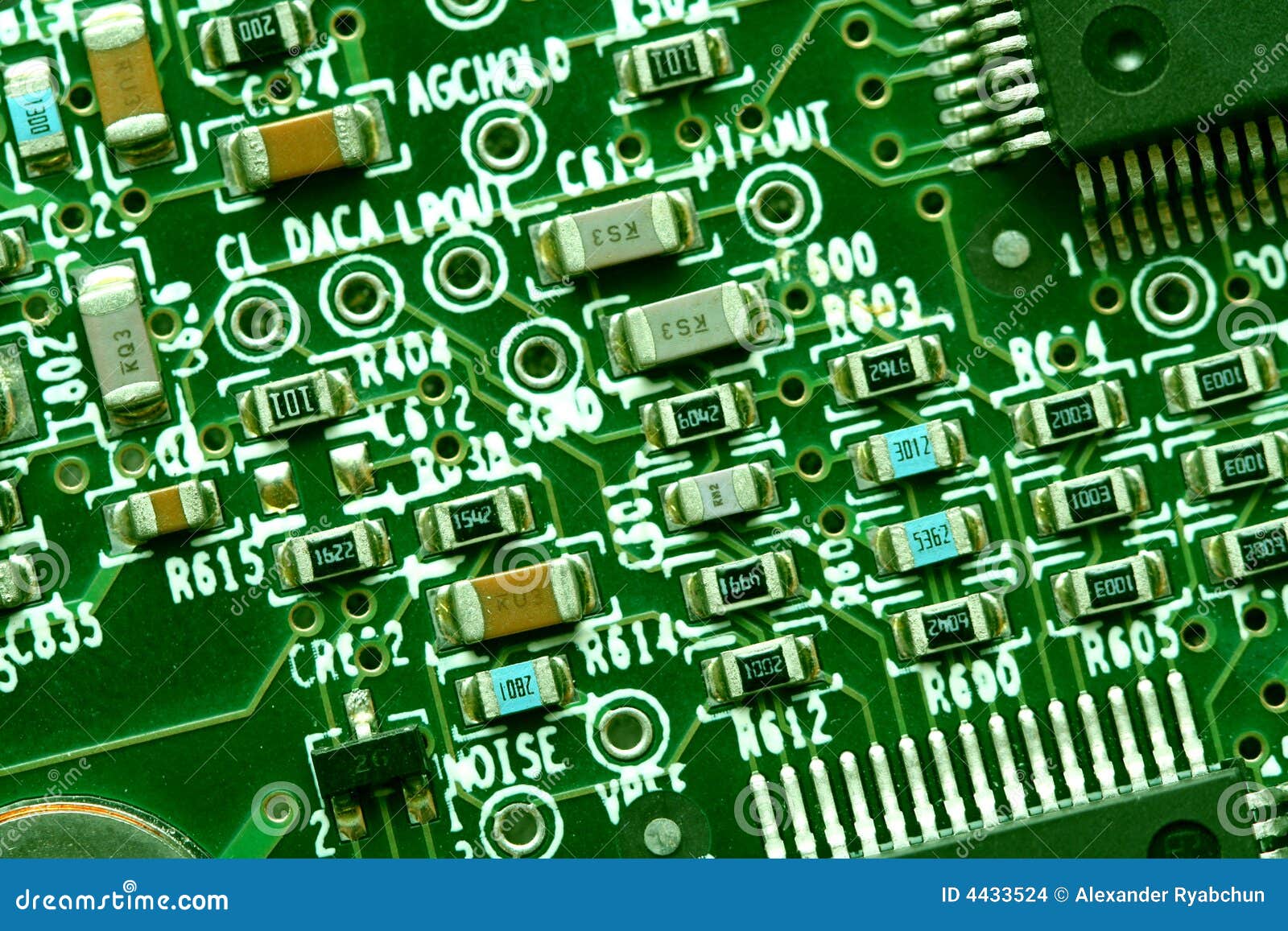 Computer electronics stock photo. Image of processors - 4433524