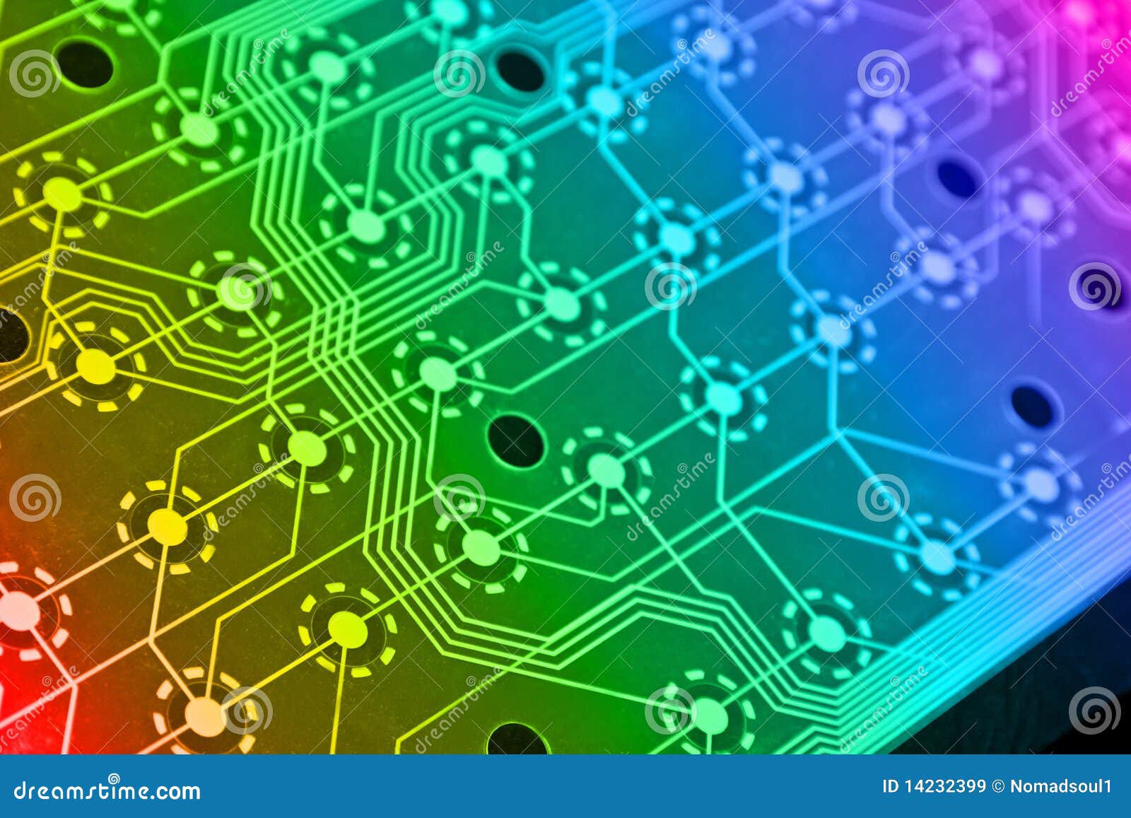Computer Electronics Scheme Stock Image - Image of plan, electrical ...