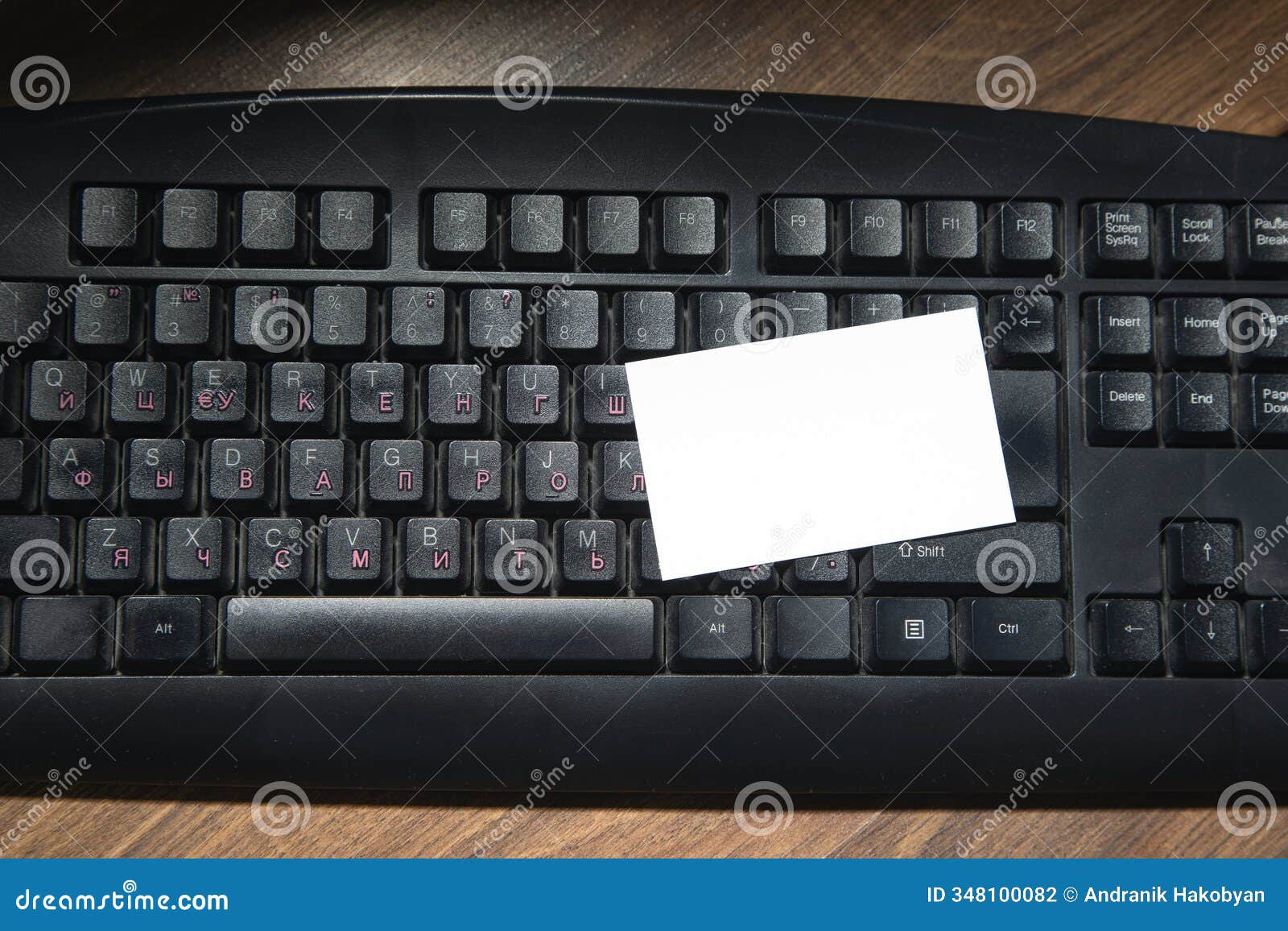 Computer with a Empty Space for Your Text Stock Illustration ...