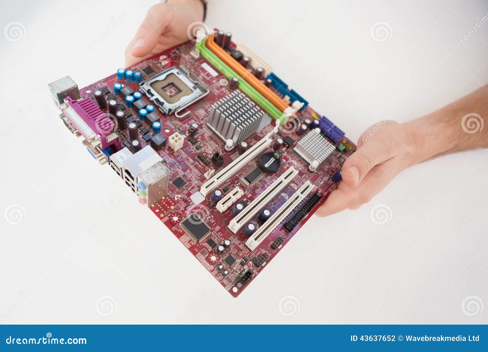 Computer Engineer Working on Broken Cpu Stock Photo - Image of computer ...