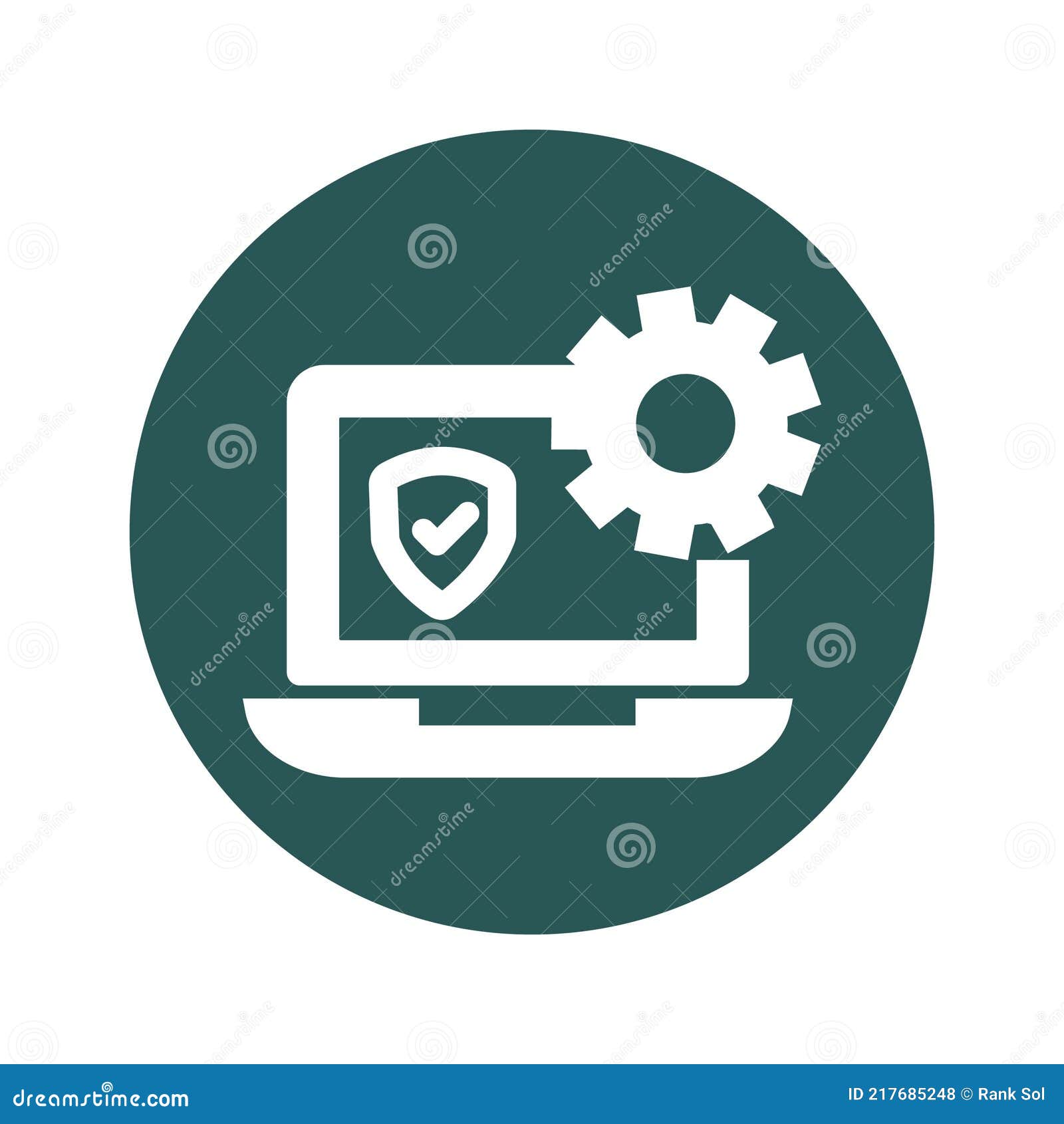 Computer Engineering Isolated Vector Icon Which Can Easily Modify or ...