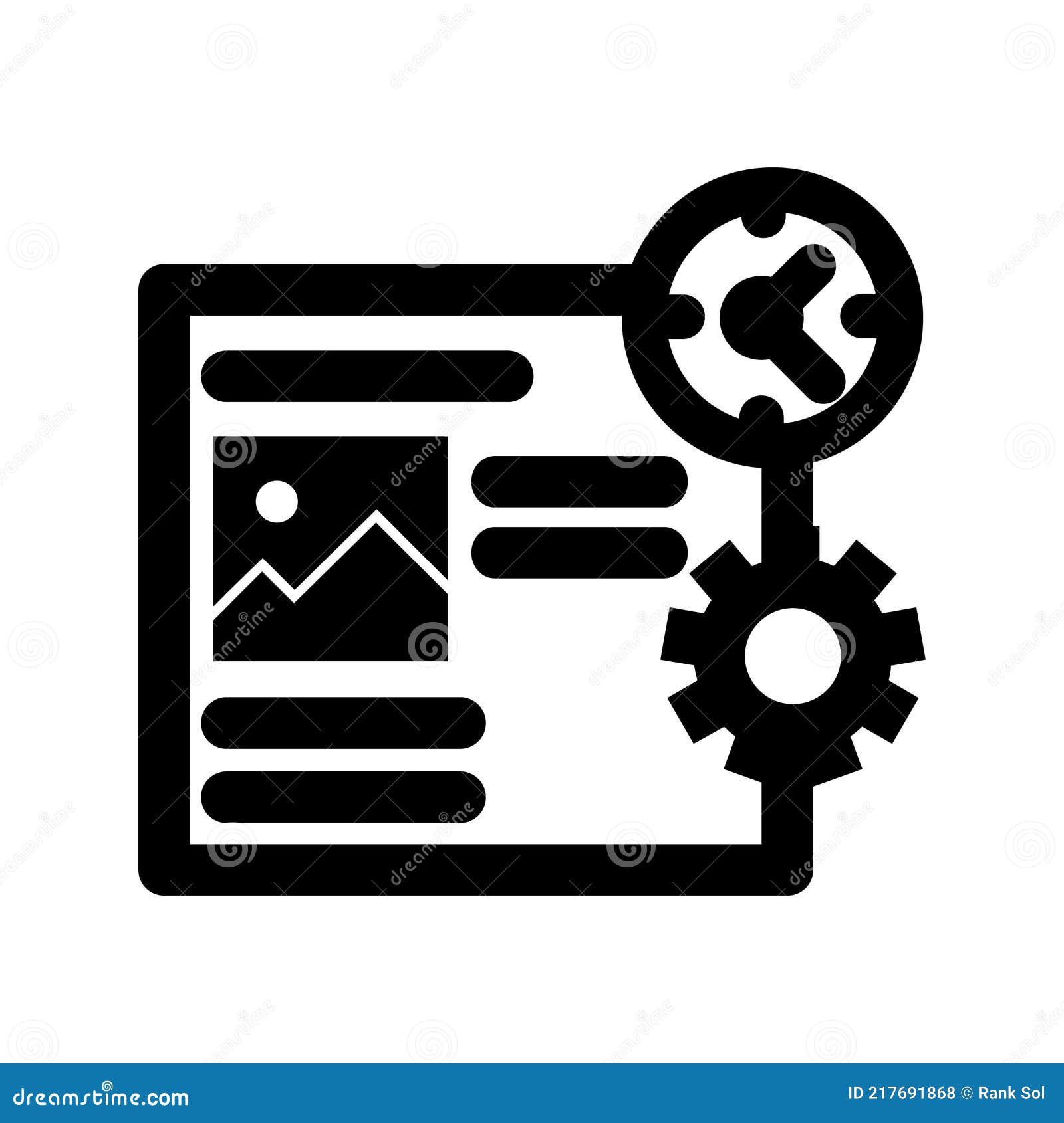 Computer Engineering Isolated Vector Icon Which Can Easily Modify or ...