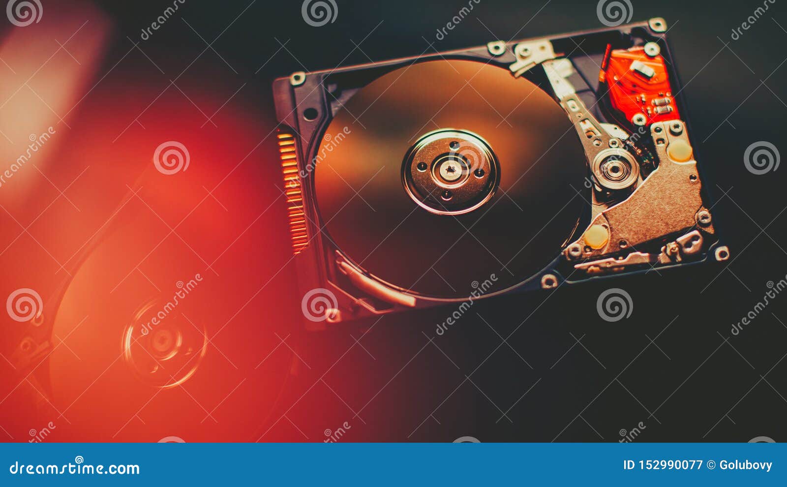 Computer Engineering Technology Hdd Lens Flare Stock Image - Image of ...