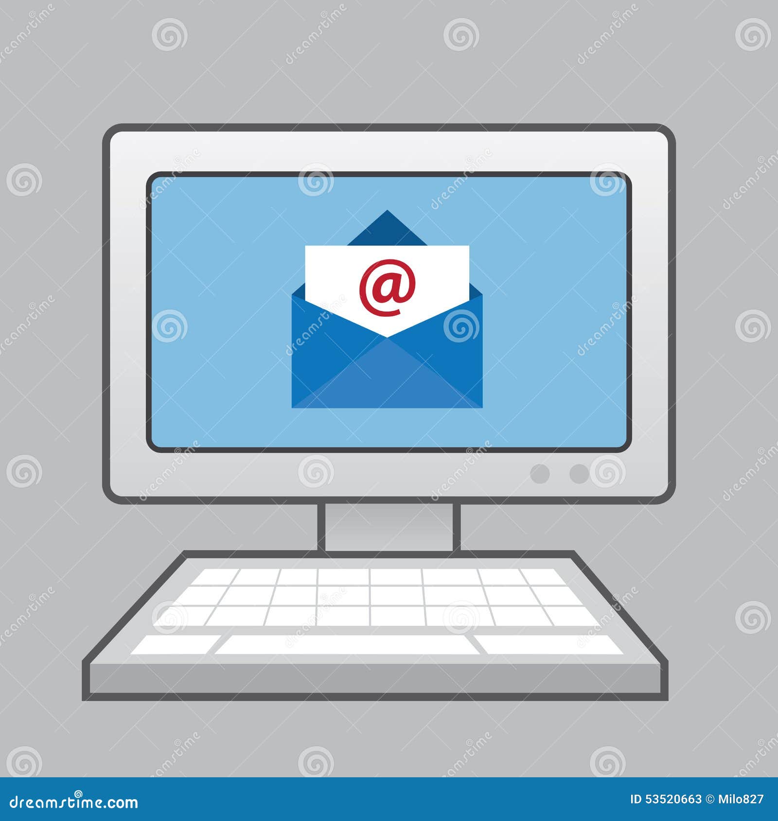 Envelope, Email Letter, Mail Isometric Icon. 3d Line Art Technical ...