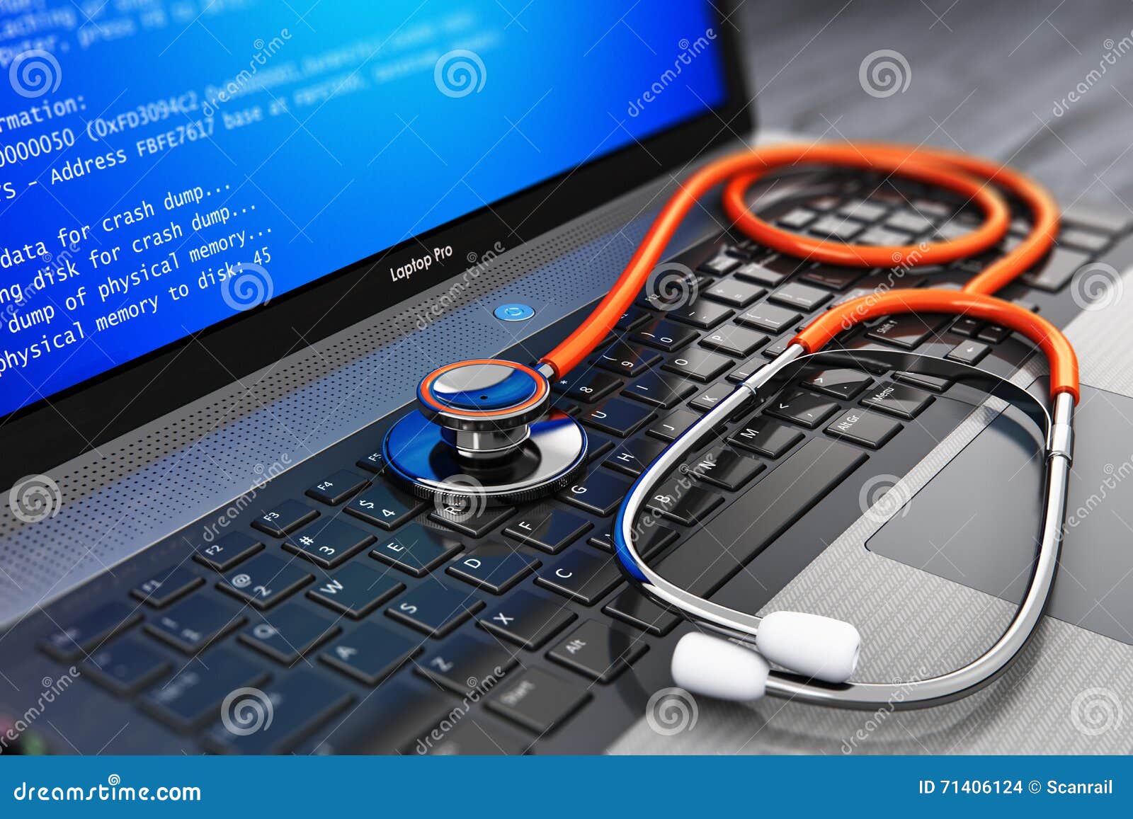 Computer Error and Service, Repair and Maintenance Concept Stock ...