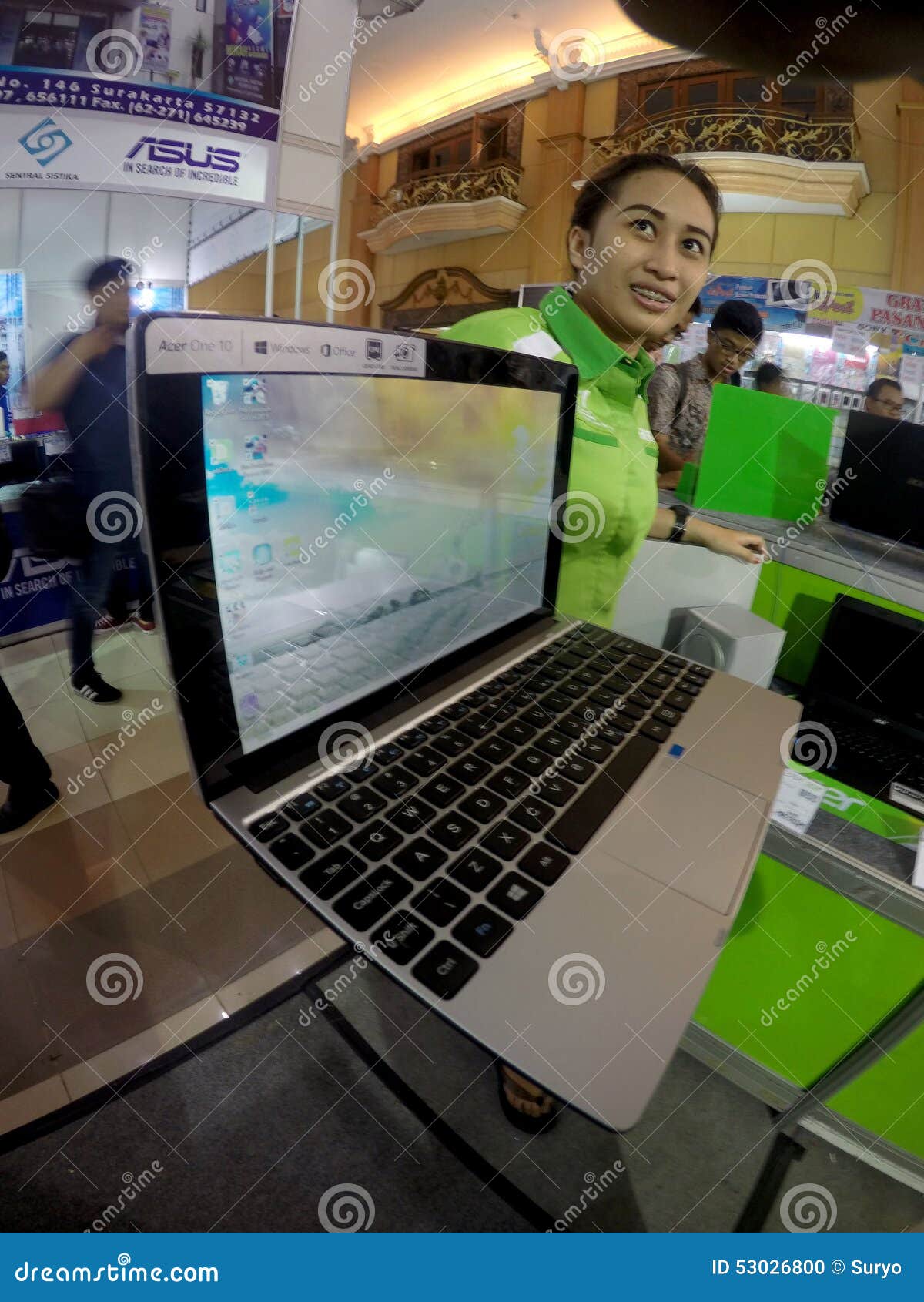 Computer exhibition editorial image. Image of indonesia - 53026800