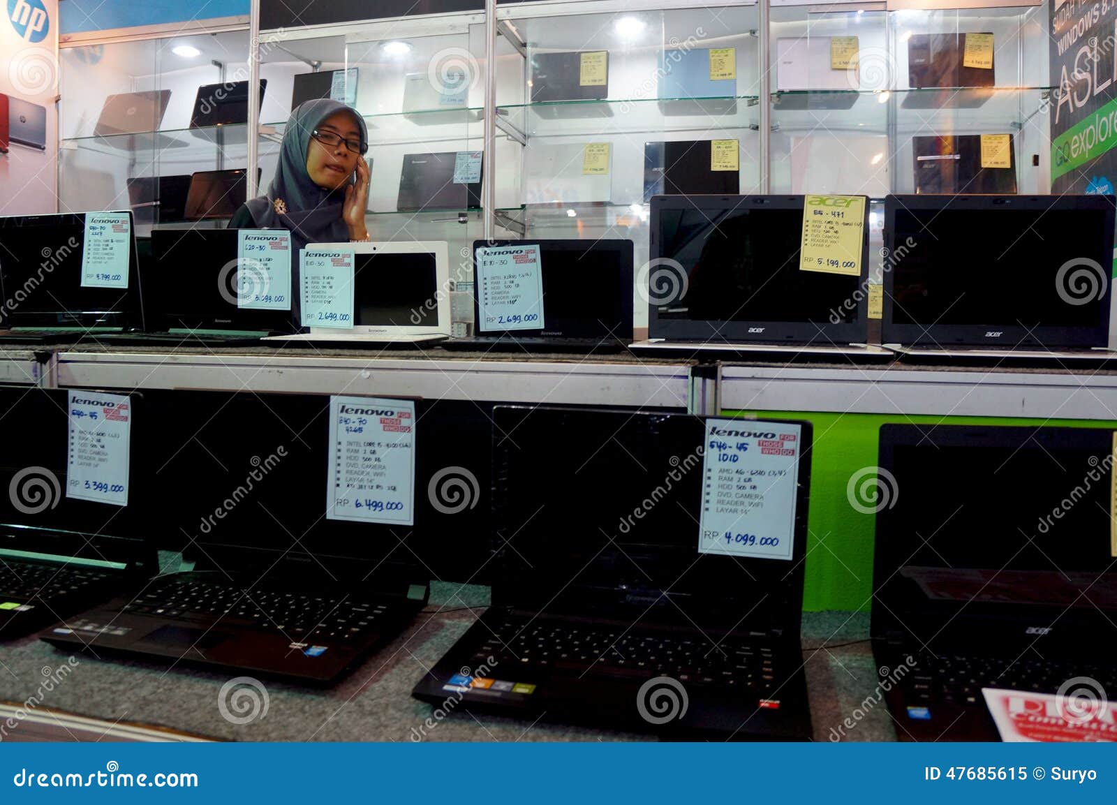 Computer exhibition editorial image. Image of exhibition - 47685615