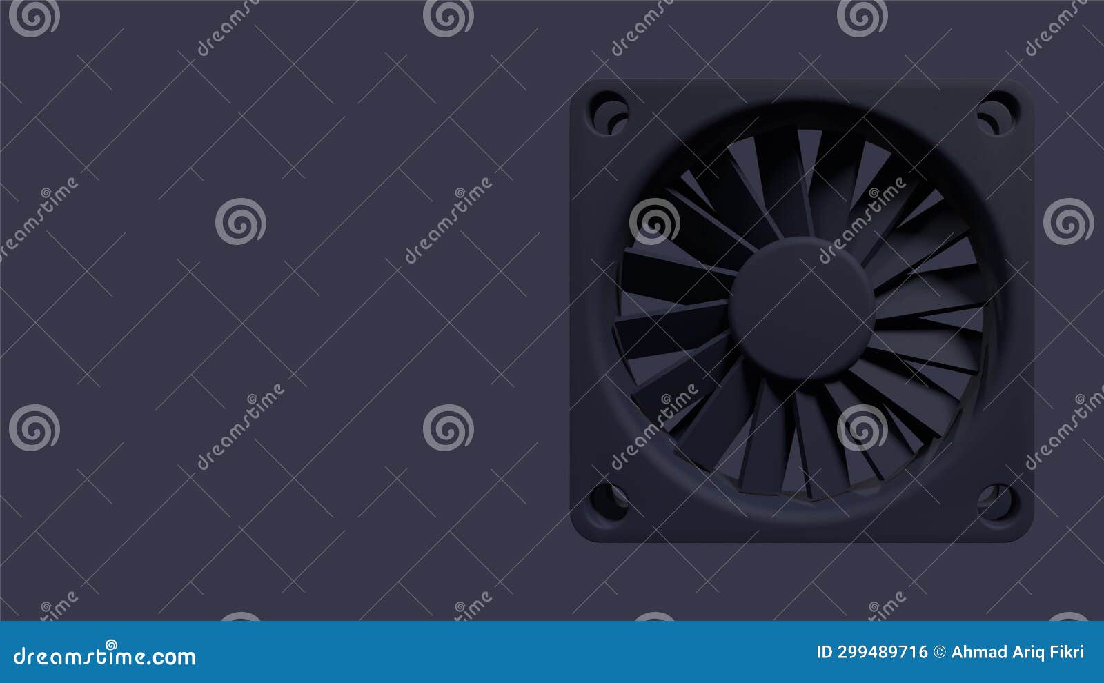 Computer Fan Cooler Animation. Black Cooling Fan Stock Footage - Video ...