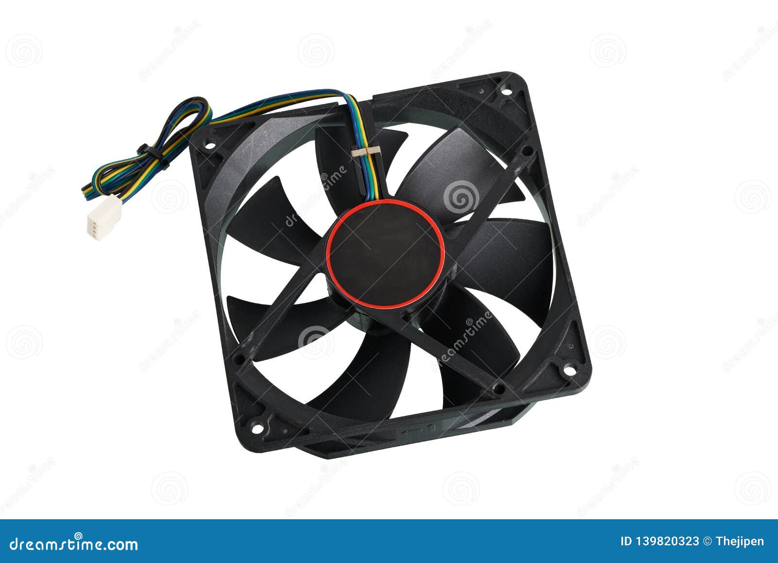 Computer cooling fan stock image. Image of temperature - 139820323