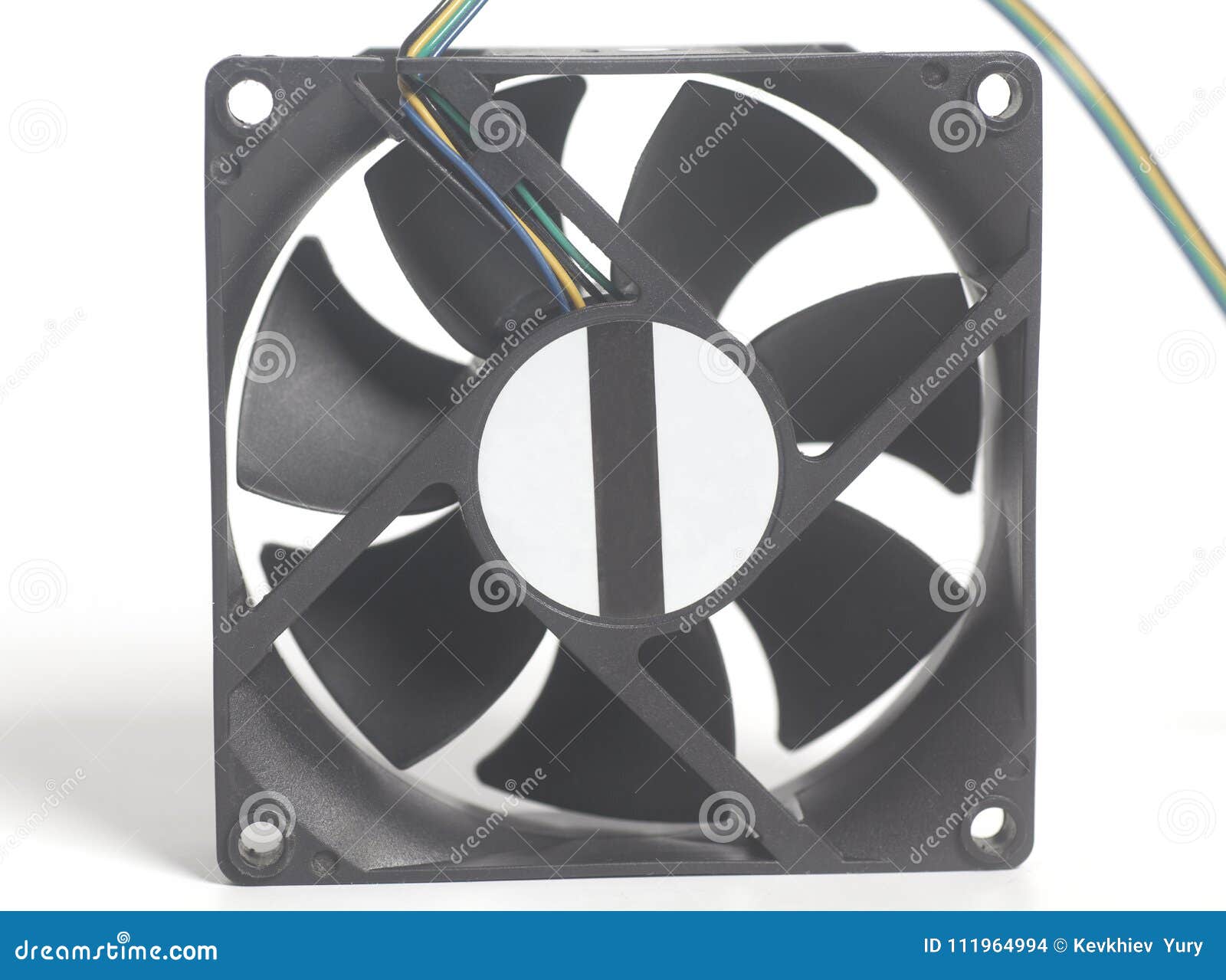 Computer fan isolated stock photo. Image of close, electric - 111964994