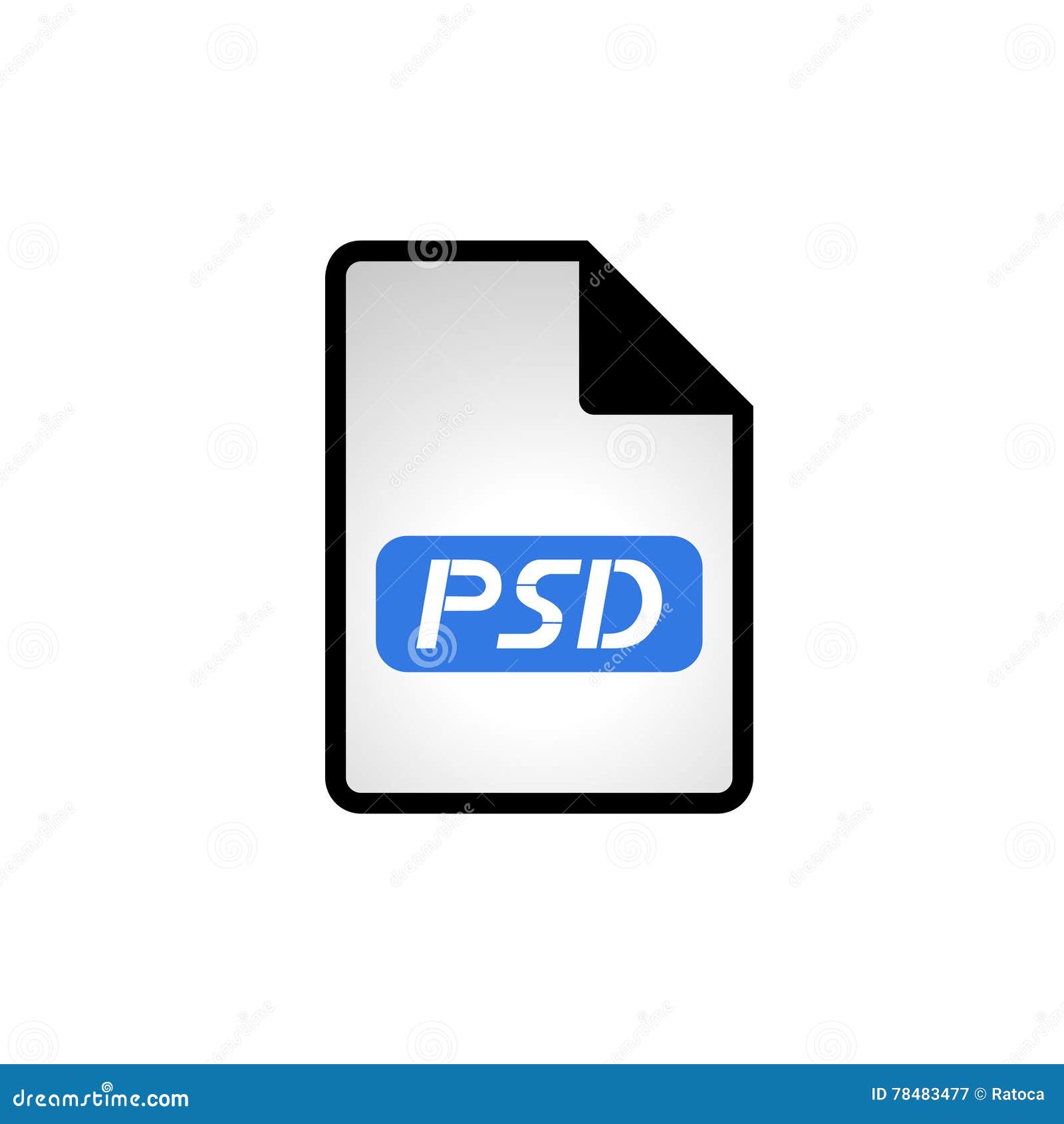 Computer file icon stock vector. Illustration of creative - 78483477