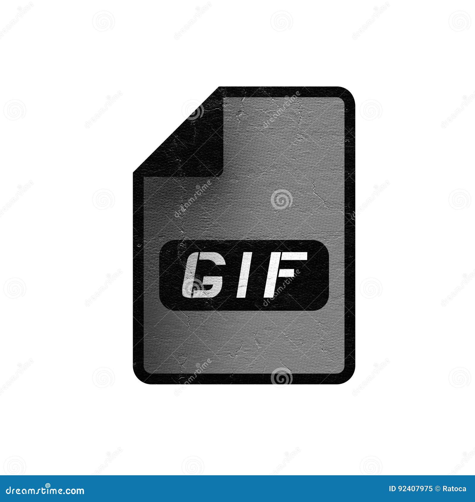 Computer file icon stock illustration. Illustration of icon - 92407975