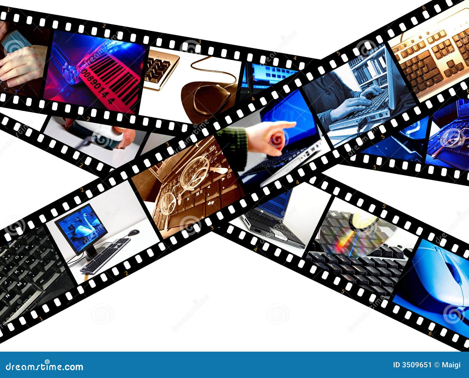 Computer Filmstrip Graphic Stock Illustrations – 565 Computer Filmstrip ...