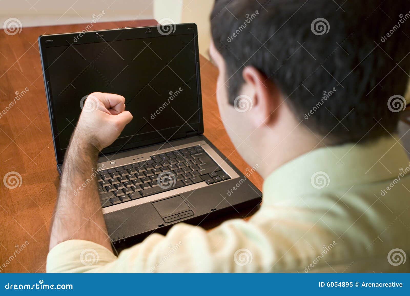 Computer Fist stock image. Image of model, corporate, isolated - 6054895