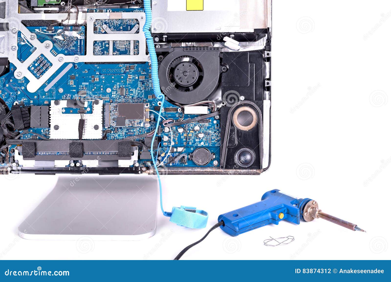 Computer for fix stock photo. Image of industrial, device - 83874312